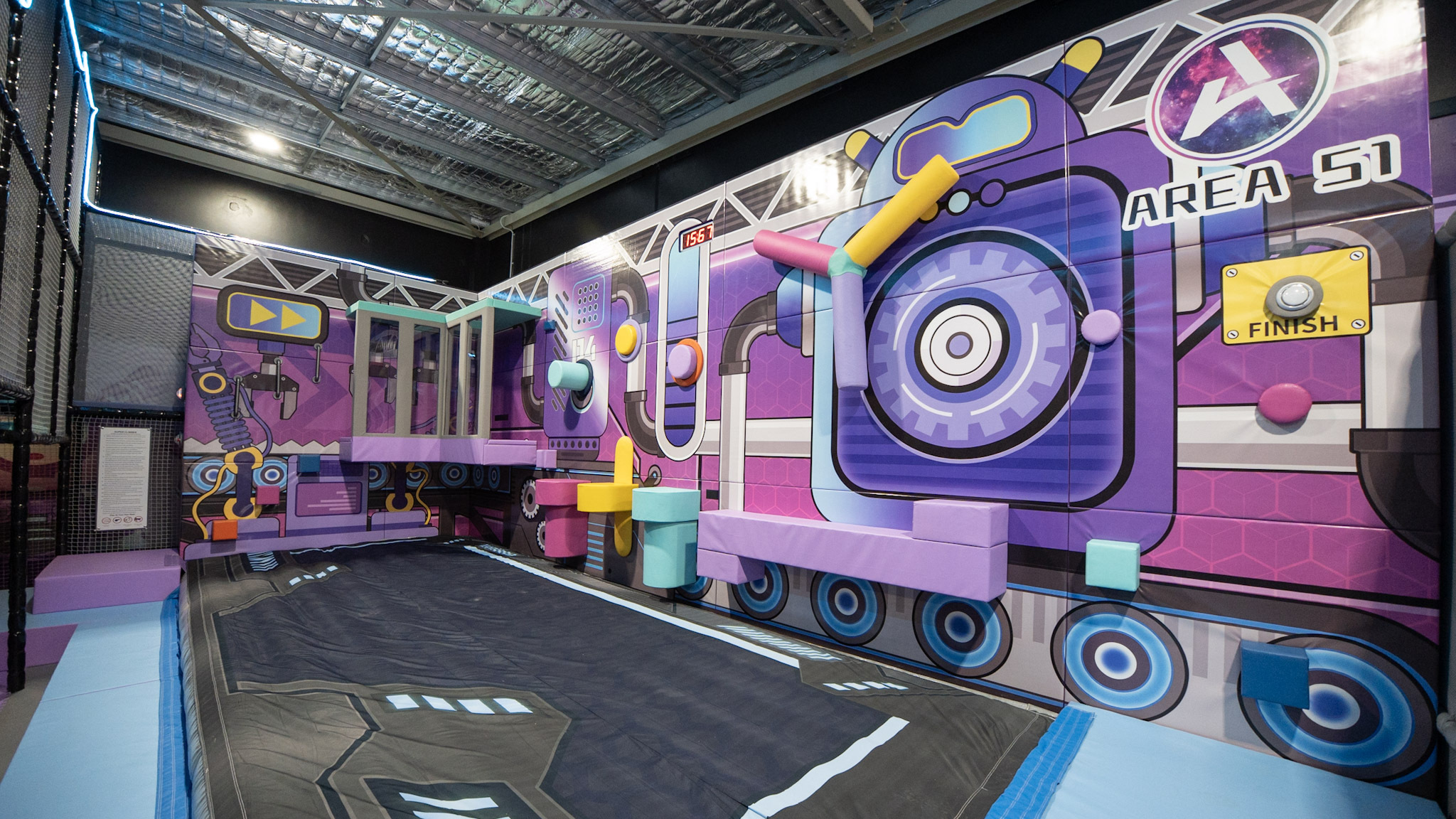Area 51 play centre opens at Redcliffe