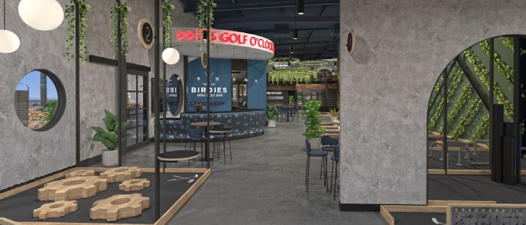 Mini golf course set to open at bustling shopping centre