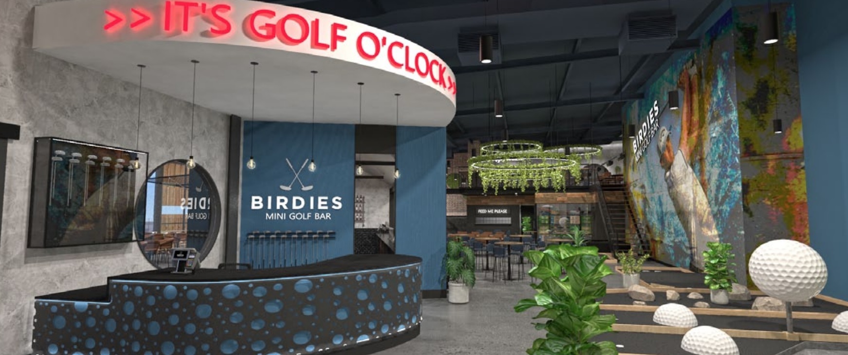 Mini golf course set to open at bustling shopping centre