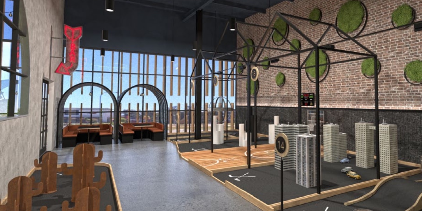 Mini golf course set to open at bustling shopping centre