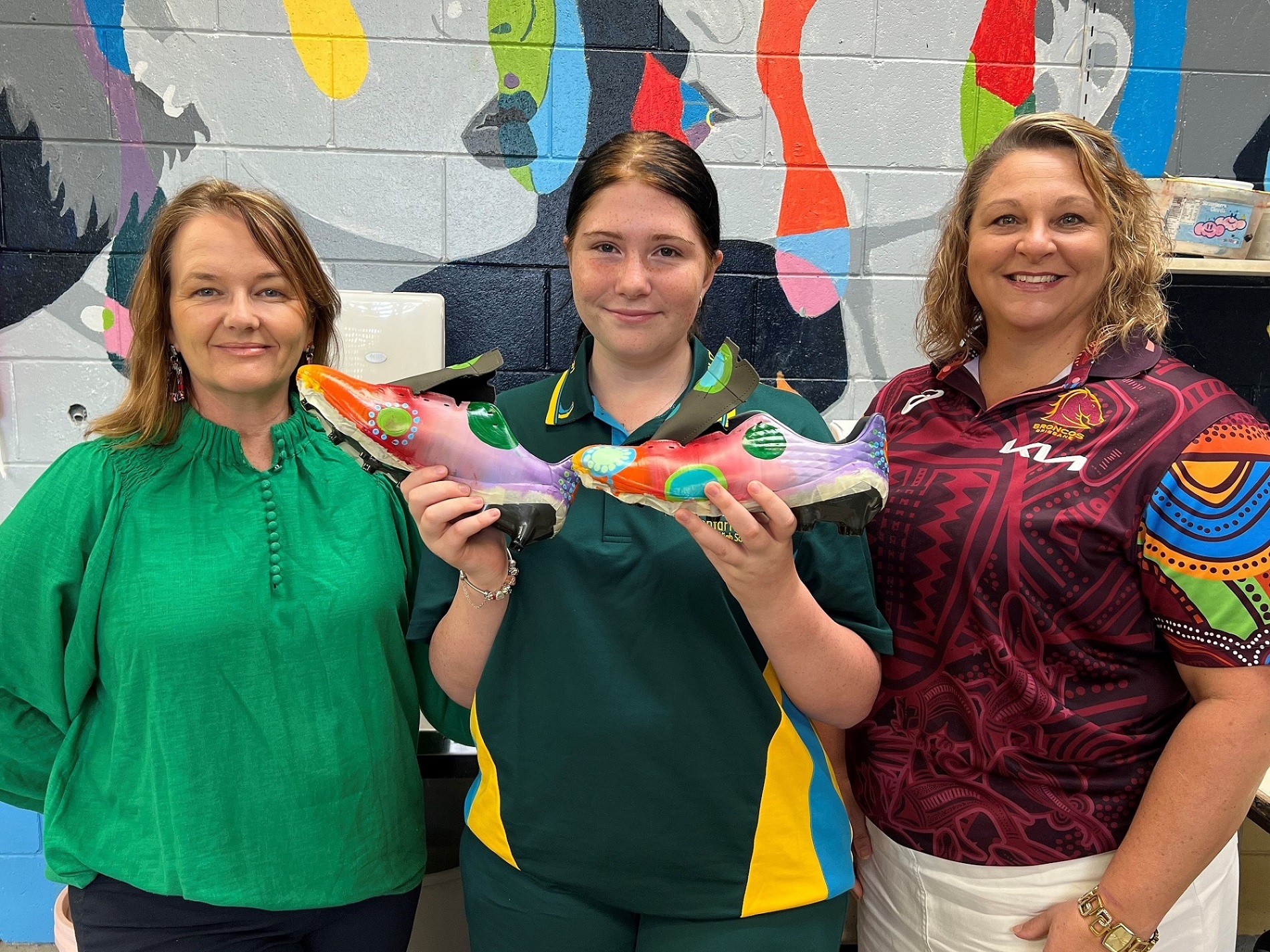 Char'lea's brush with fame