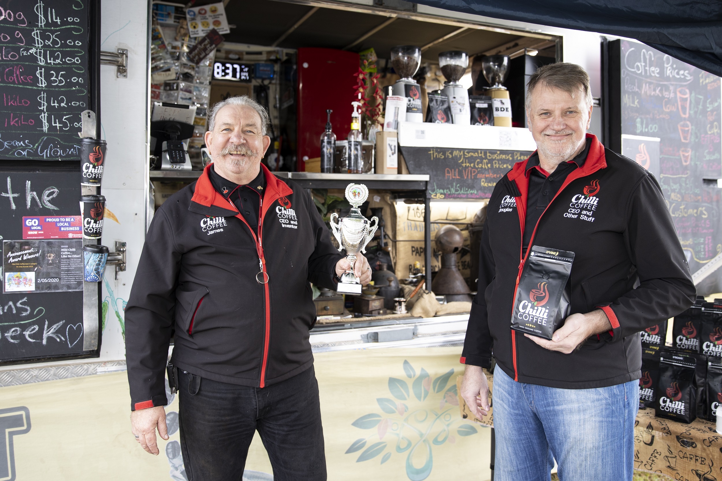 Clean sweep for Chilli Coffee at national awards