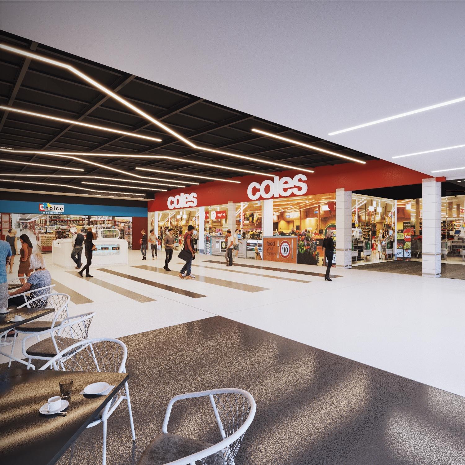 See inside shopping centre's new mall