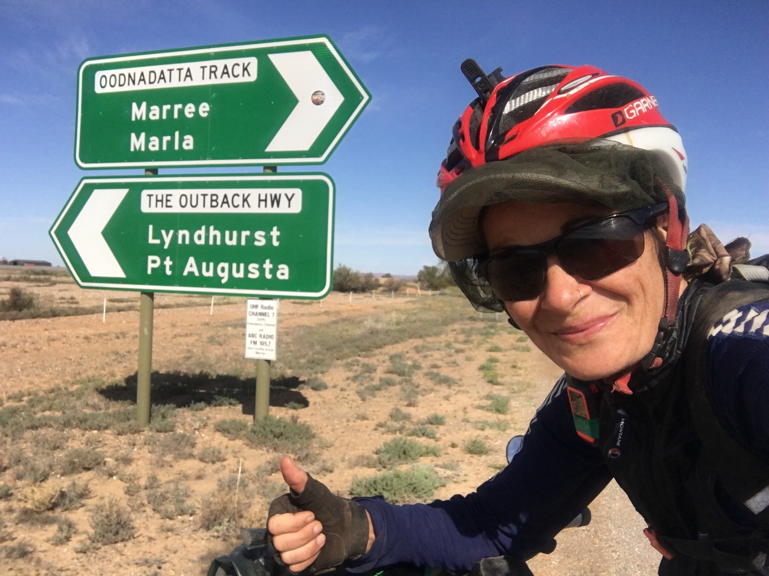 Maree reaches (and leaves) Marree on record ride