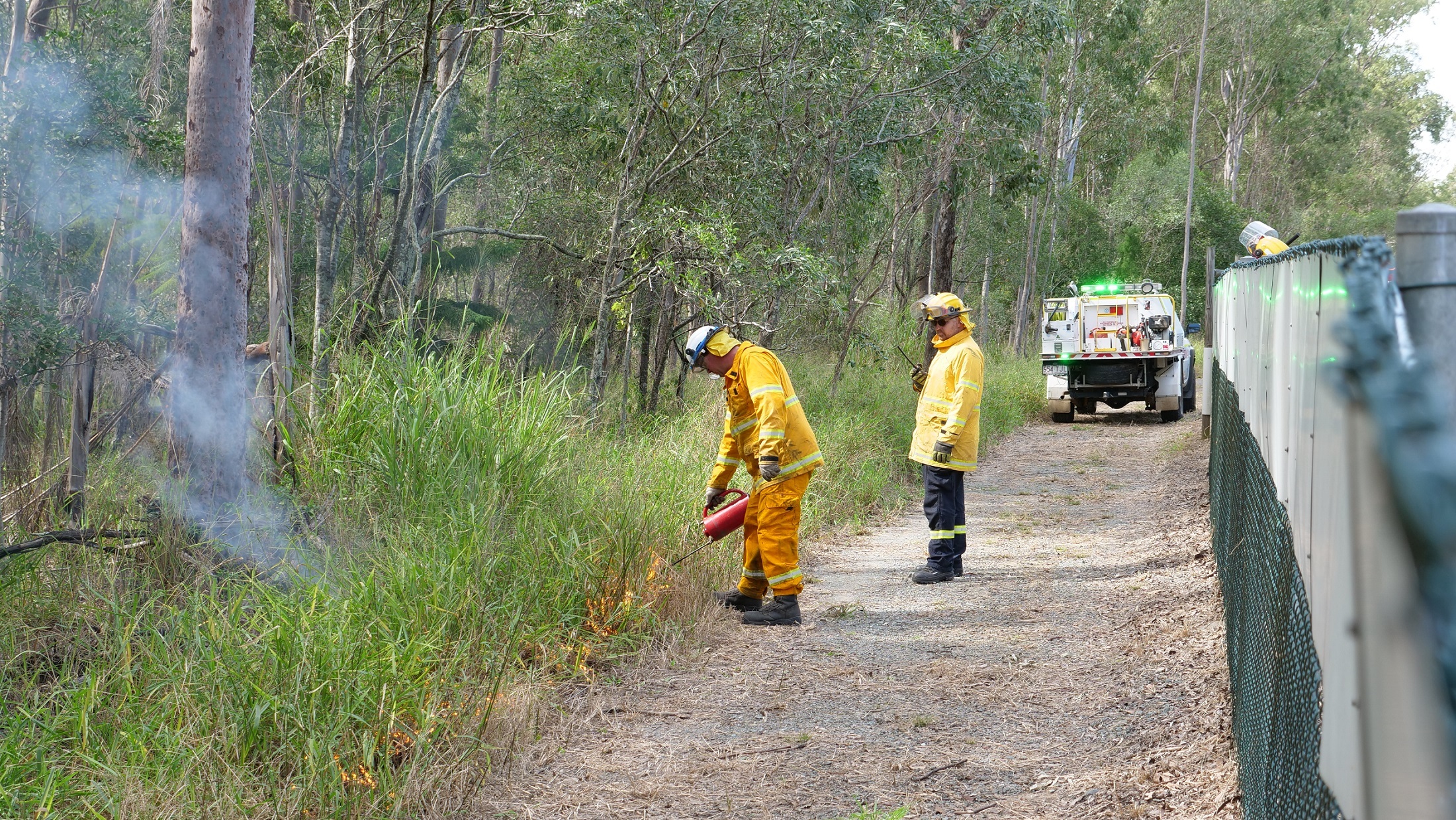 Controlled burn Burpengary