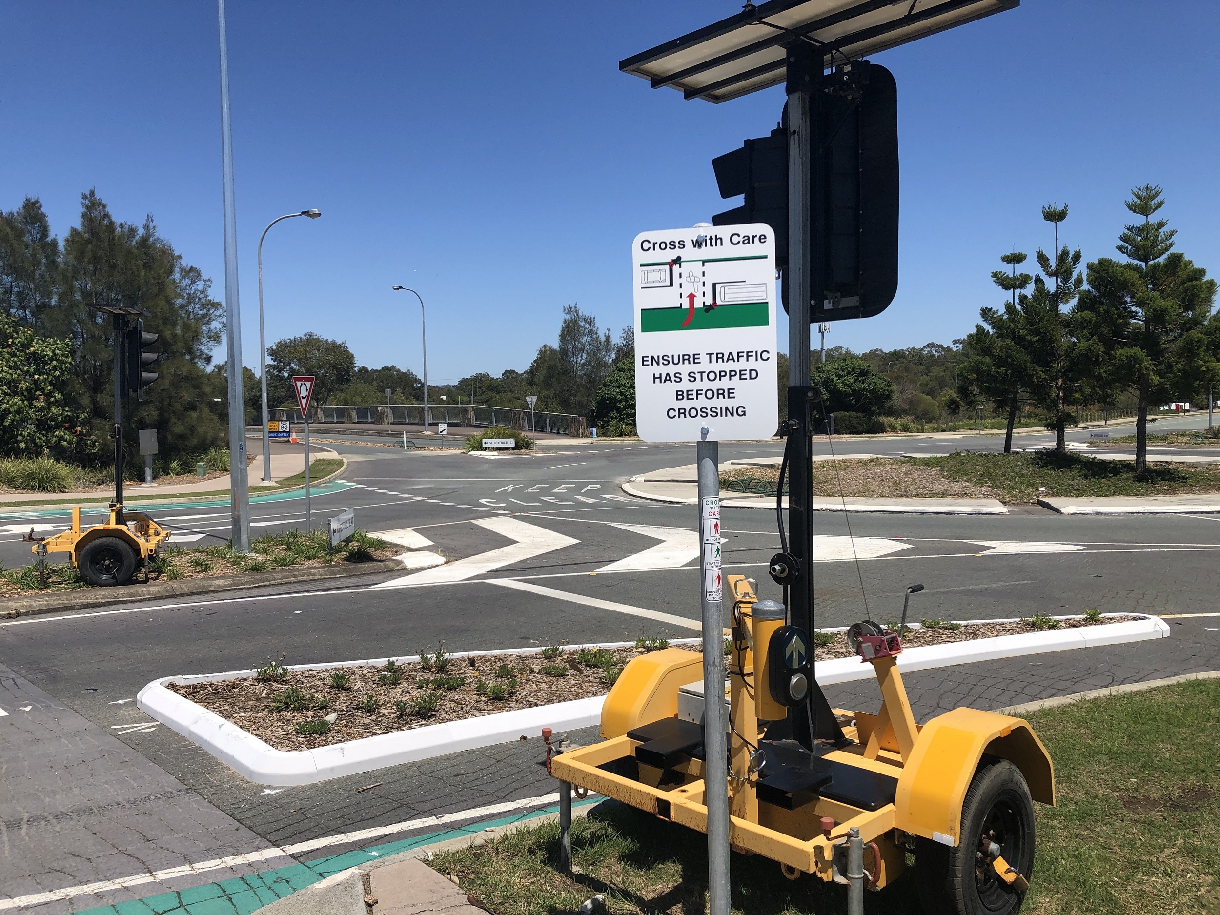Mango Hill pedestrian lights trial a winner