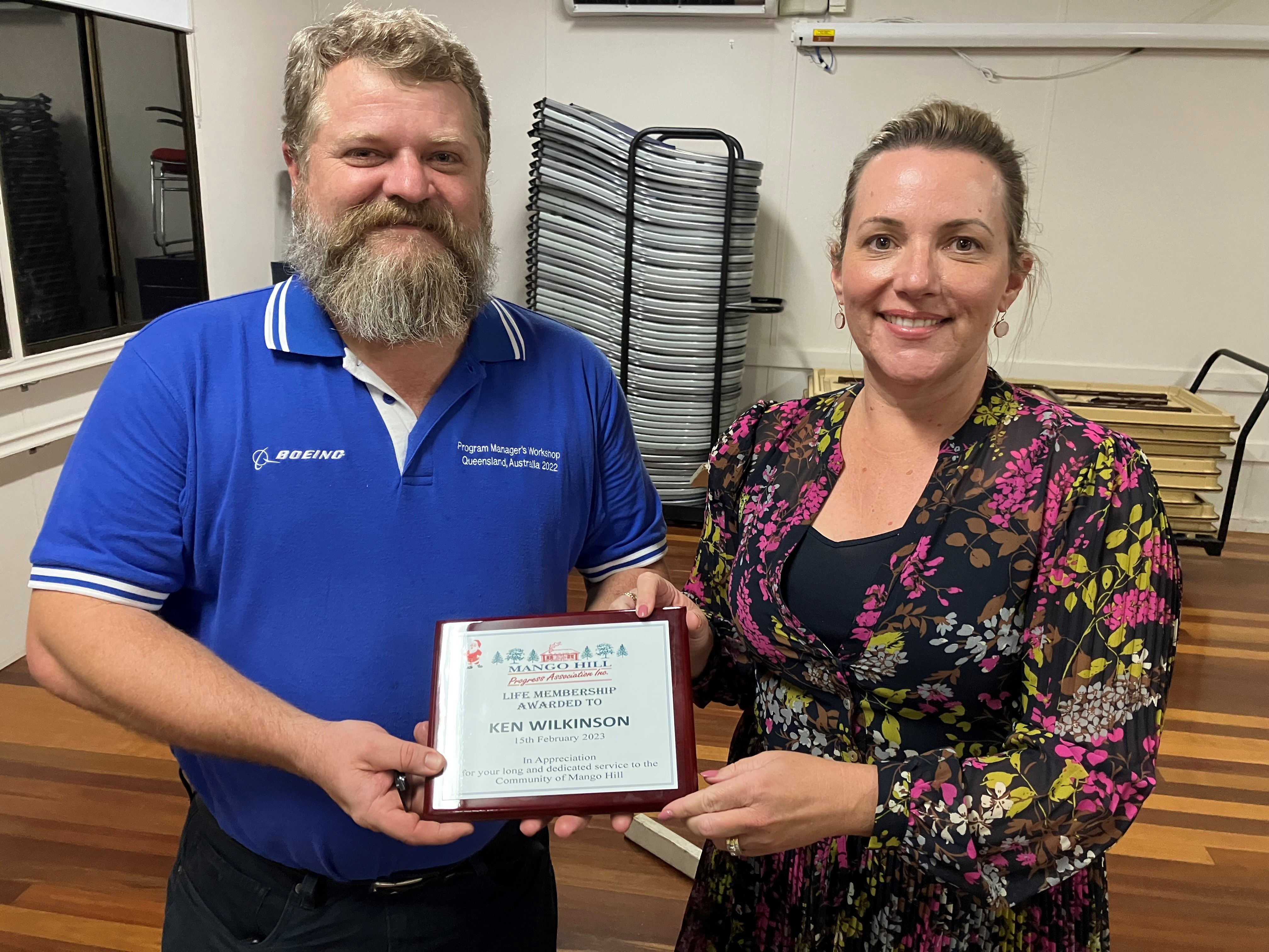 'Santa' Ken made life member