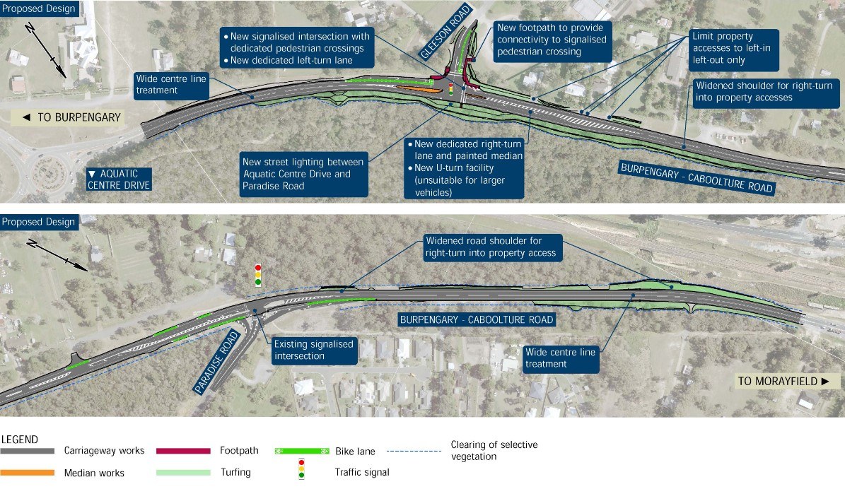 Major road upgrades to start in Morayfield