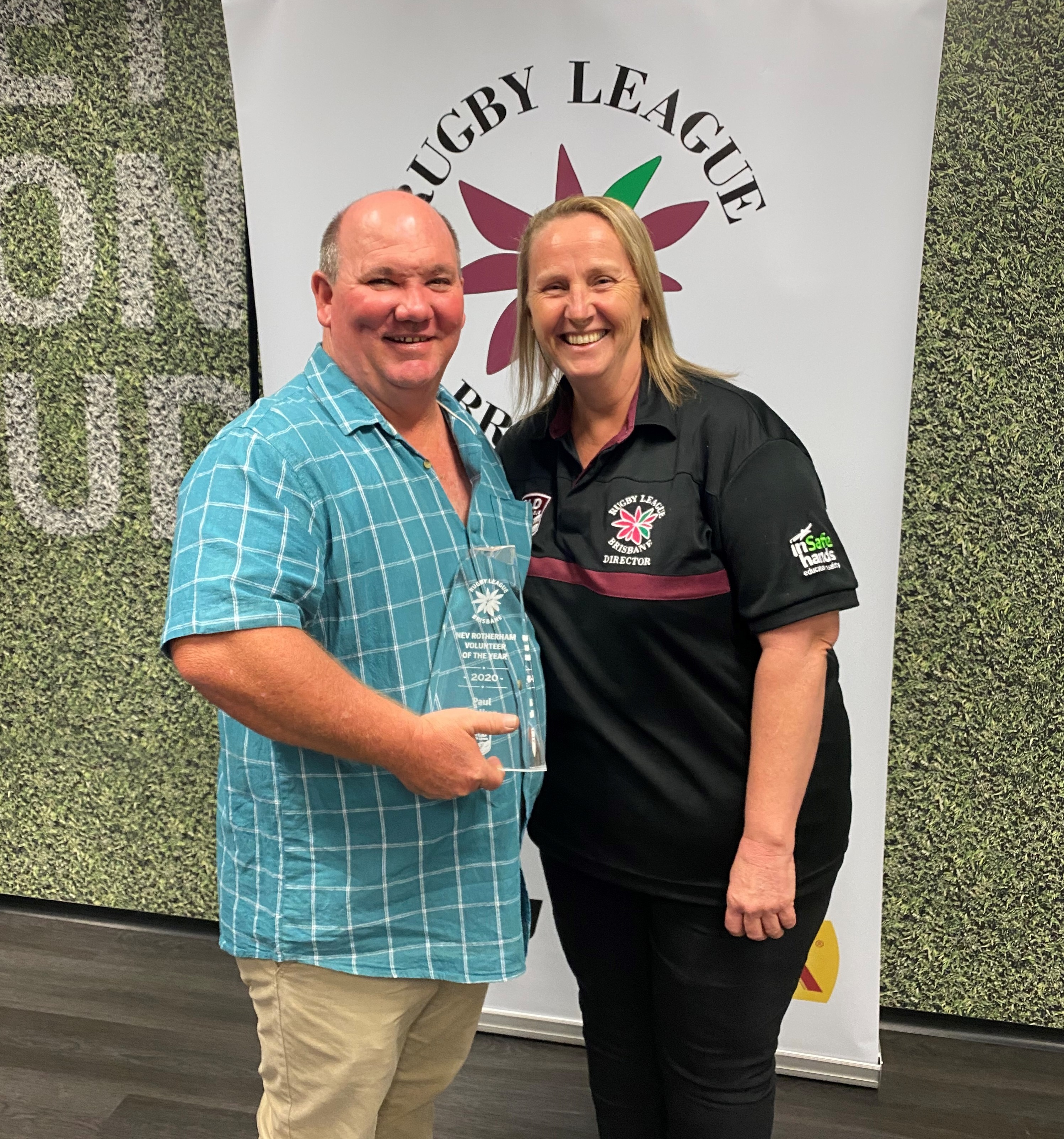 Volunteer of Year twice in one month