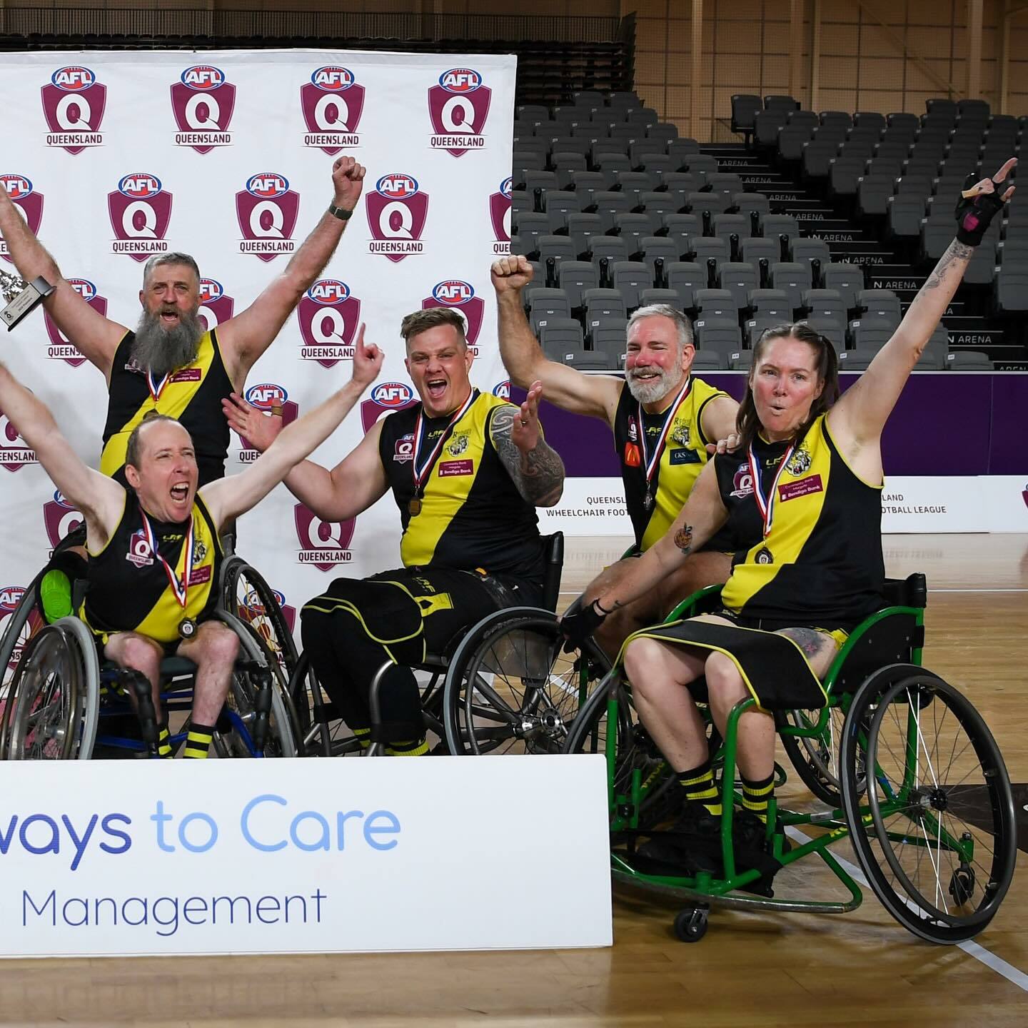 Tigers' historic Wheelchair AFL Premiership