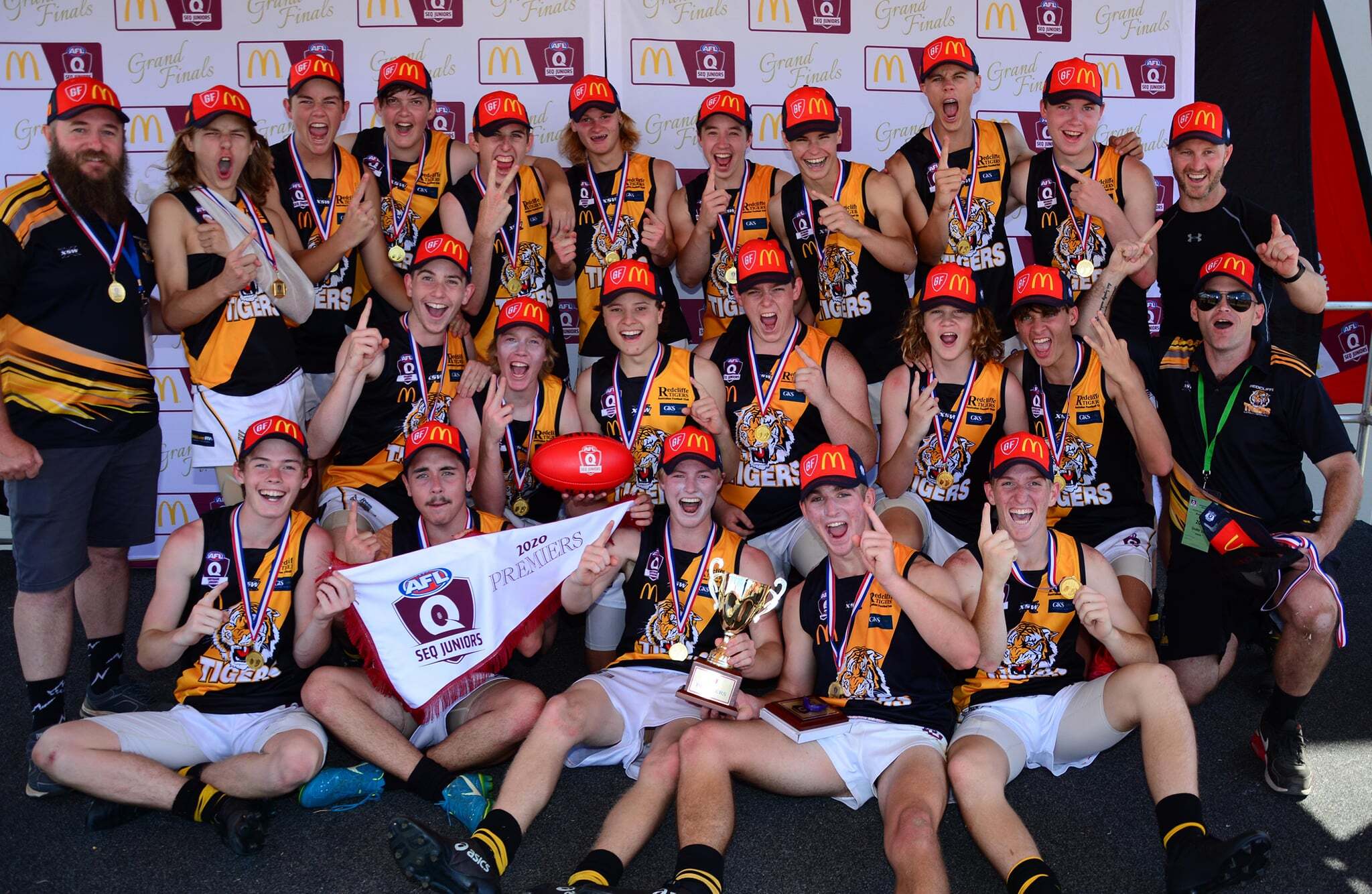 Sign on with Redcliffe Tigers AFL club