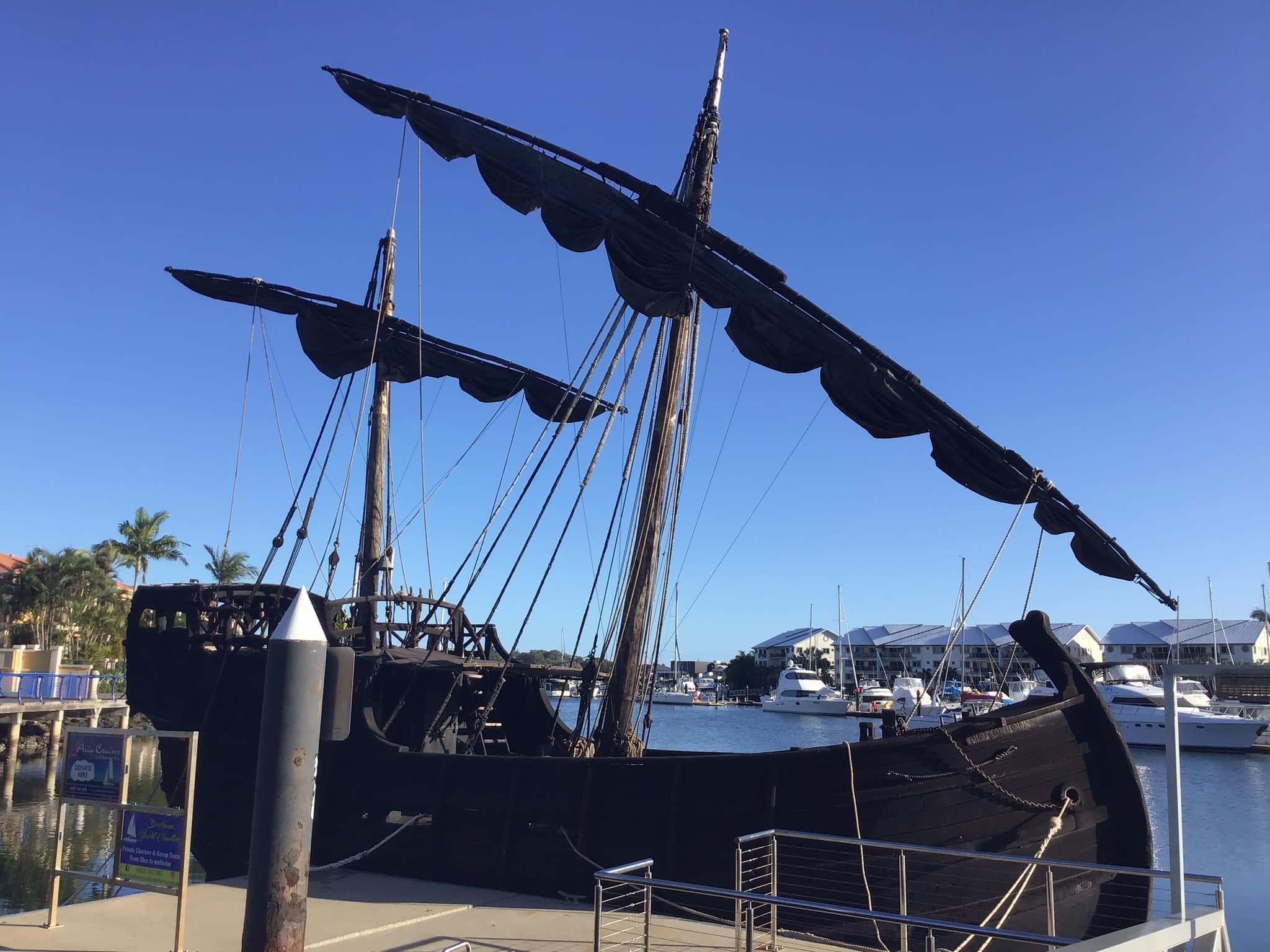 Notorious arrival at Scarborough