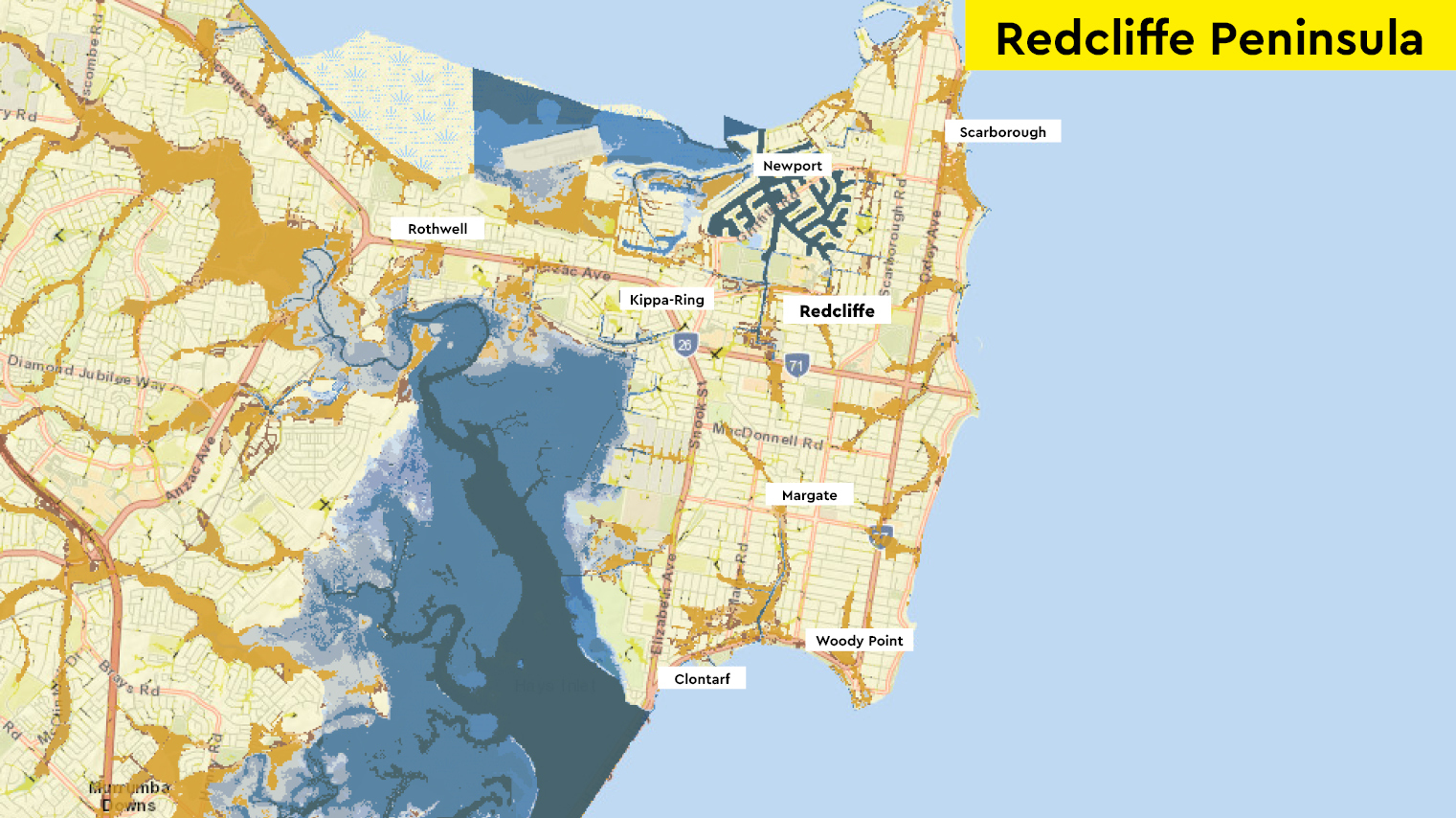 Tropical Cyclone Alfred: Moreton Bay flood maps show risk