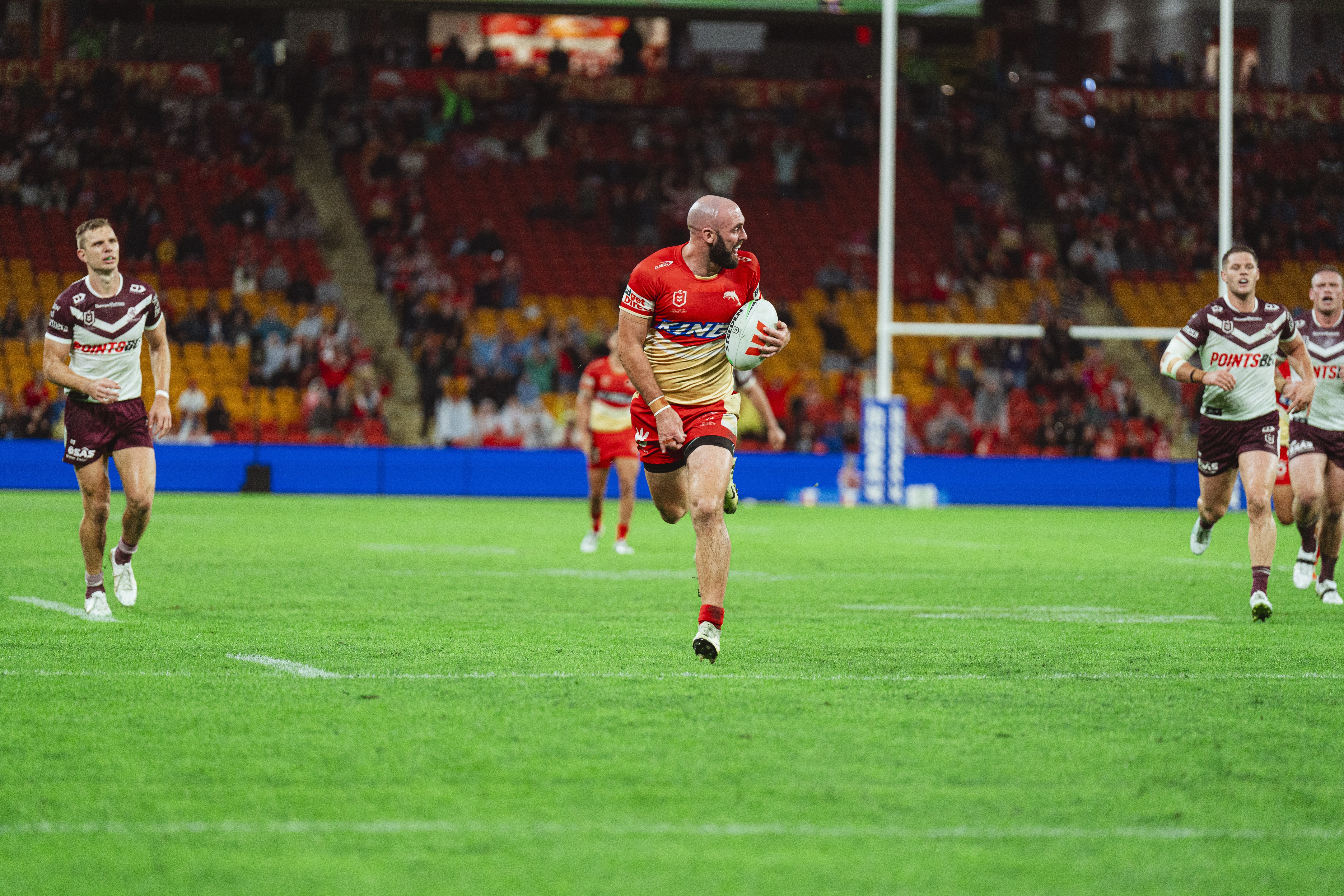 Mark Nicholls on THAT long-range try