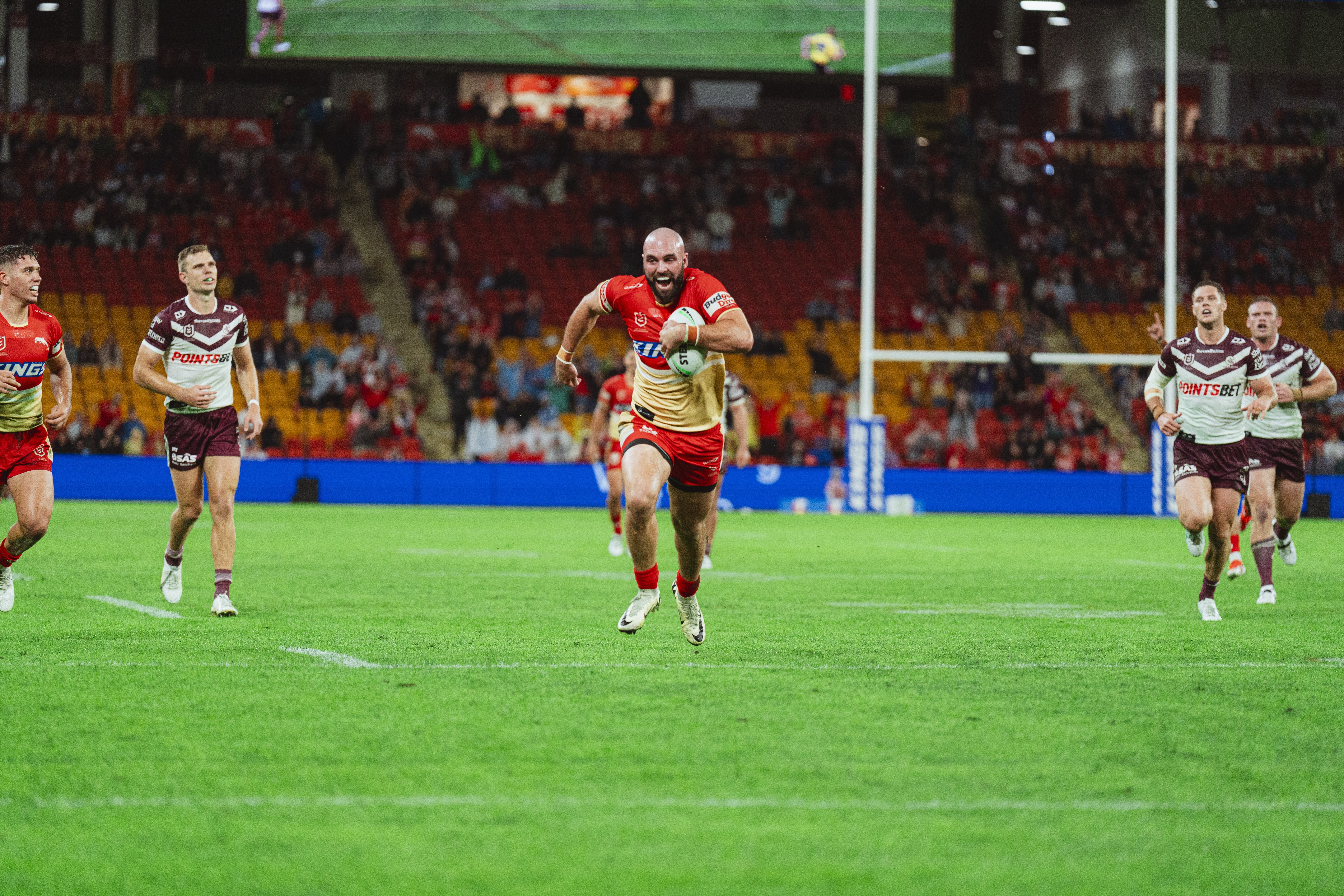 Mark Nicholls on THAT long-range try