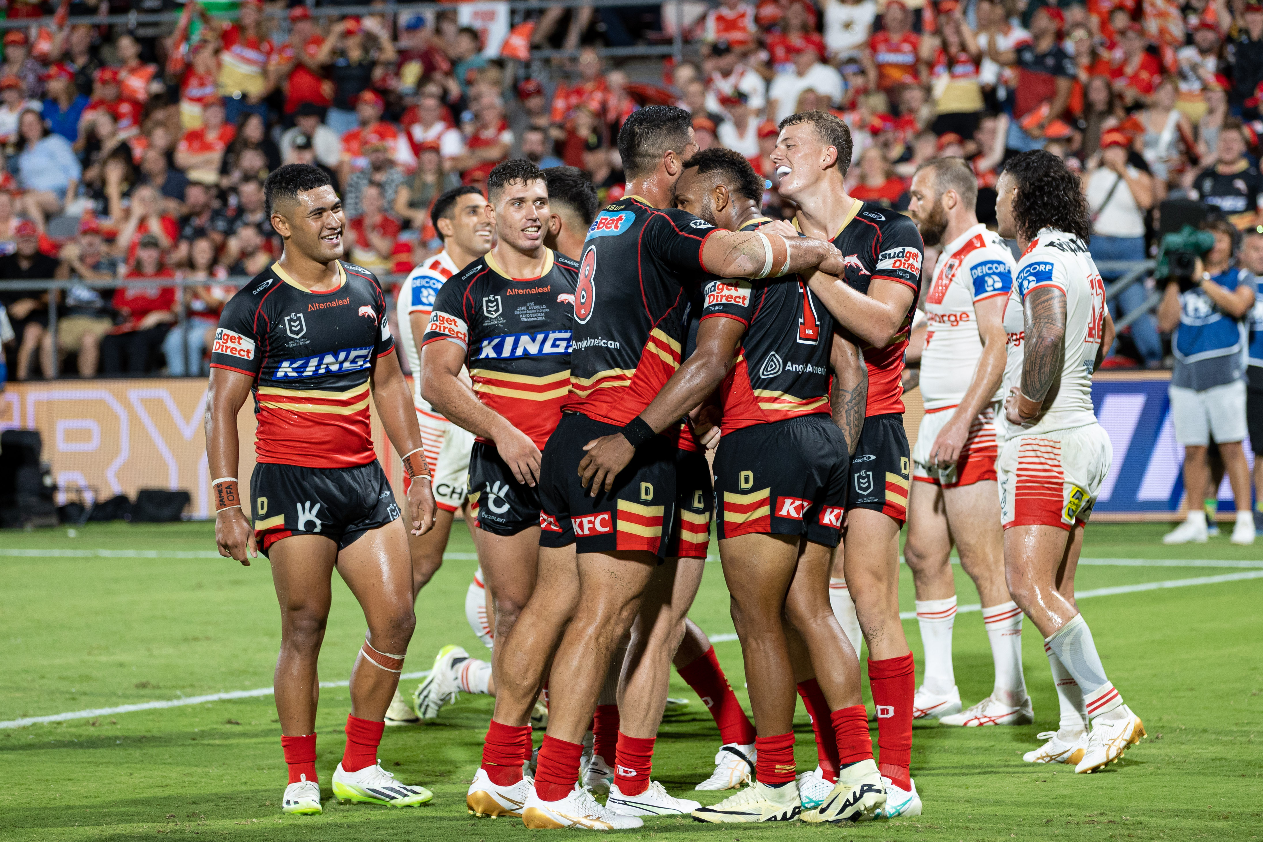 Dolphins NRL slay Dragons at Redcliffe