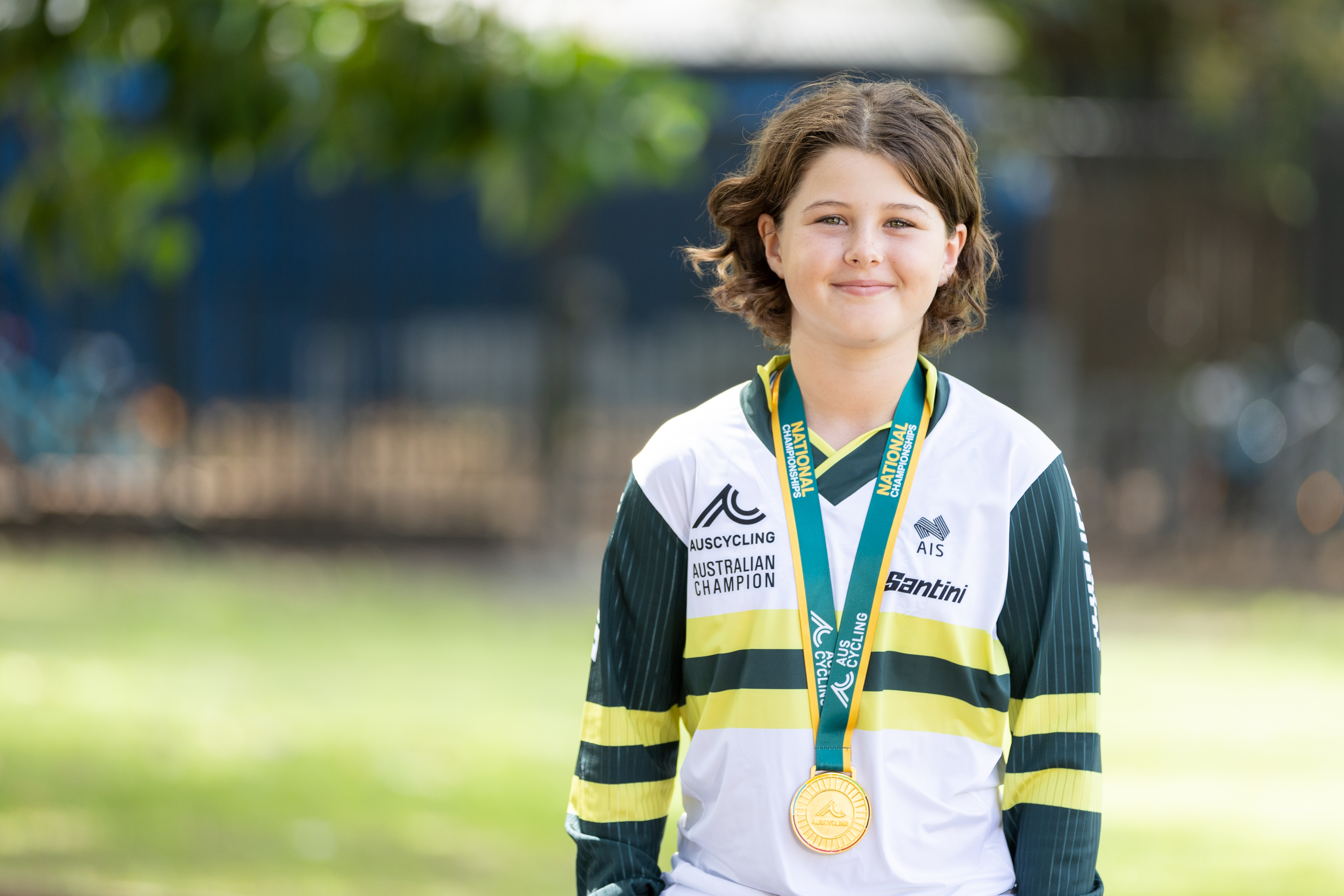 Young BMX champion takes on Australia