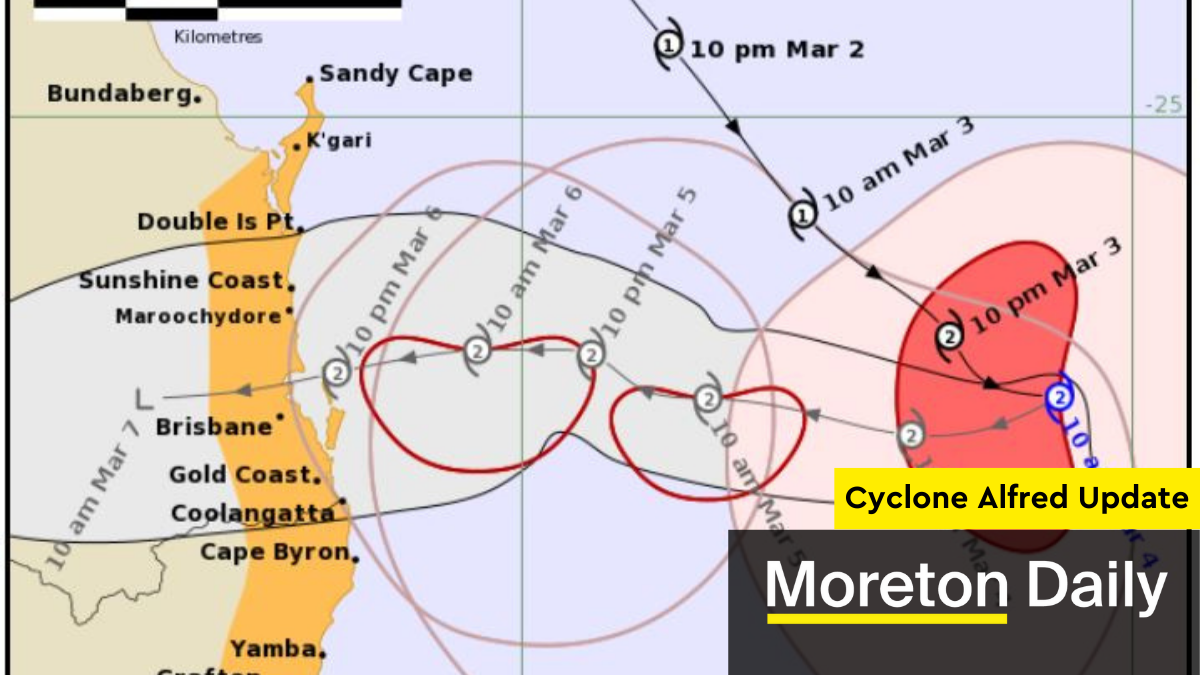 Tropical Cyclone Alfred: Moreton Bay in the firing line