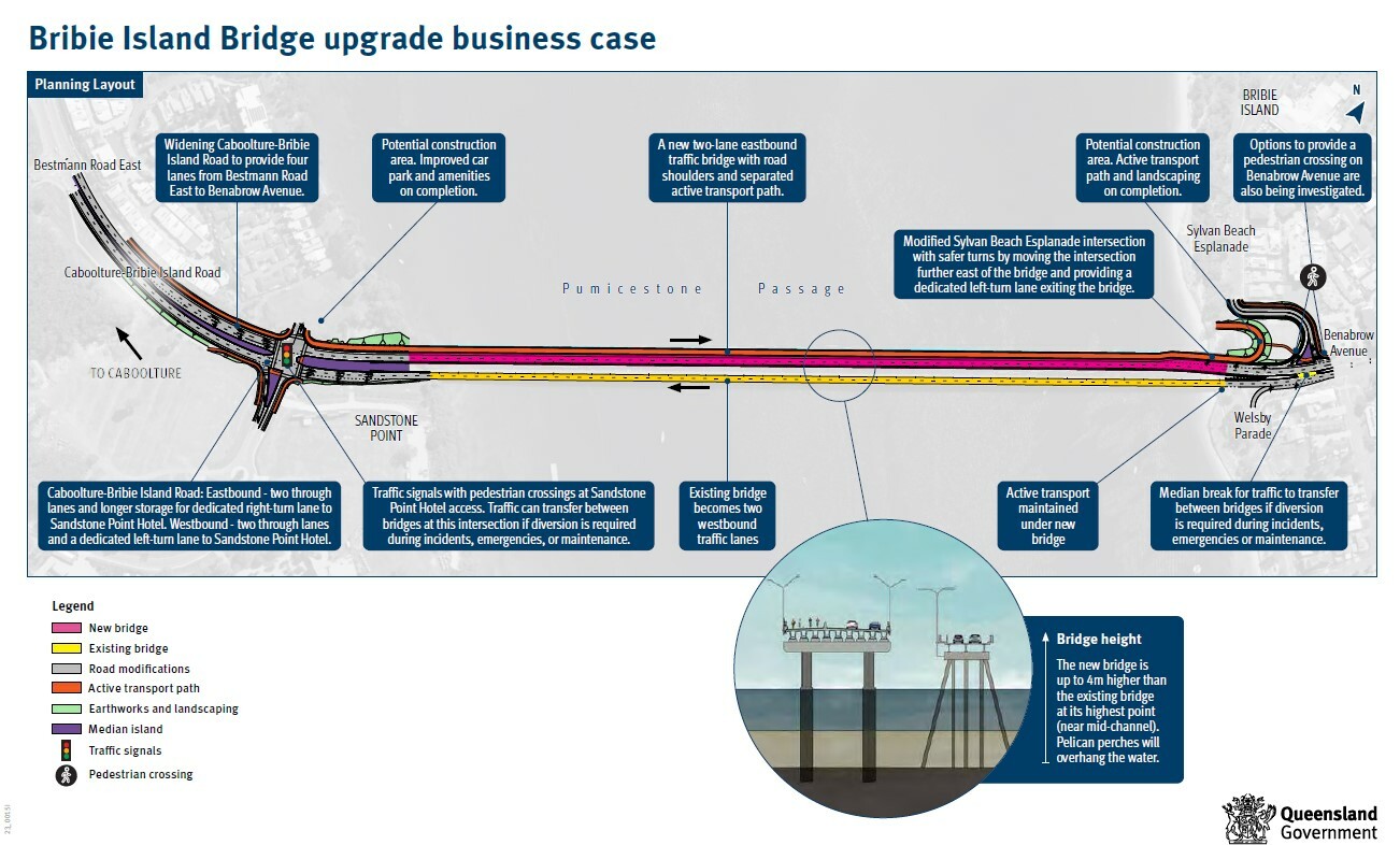 $700m pledge for new bridge to Bribie