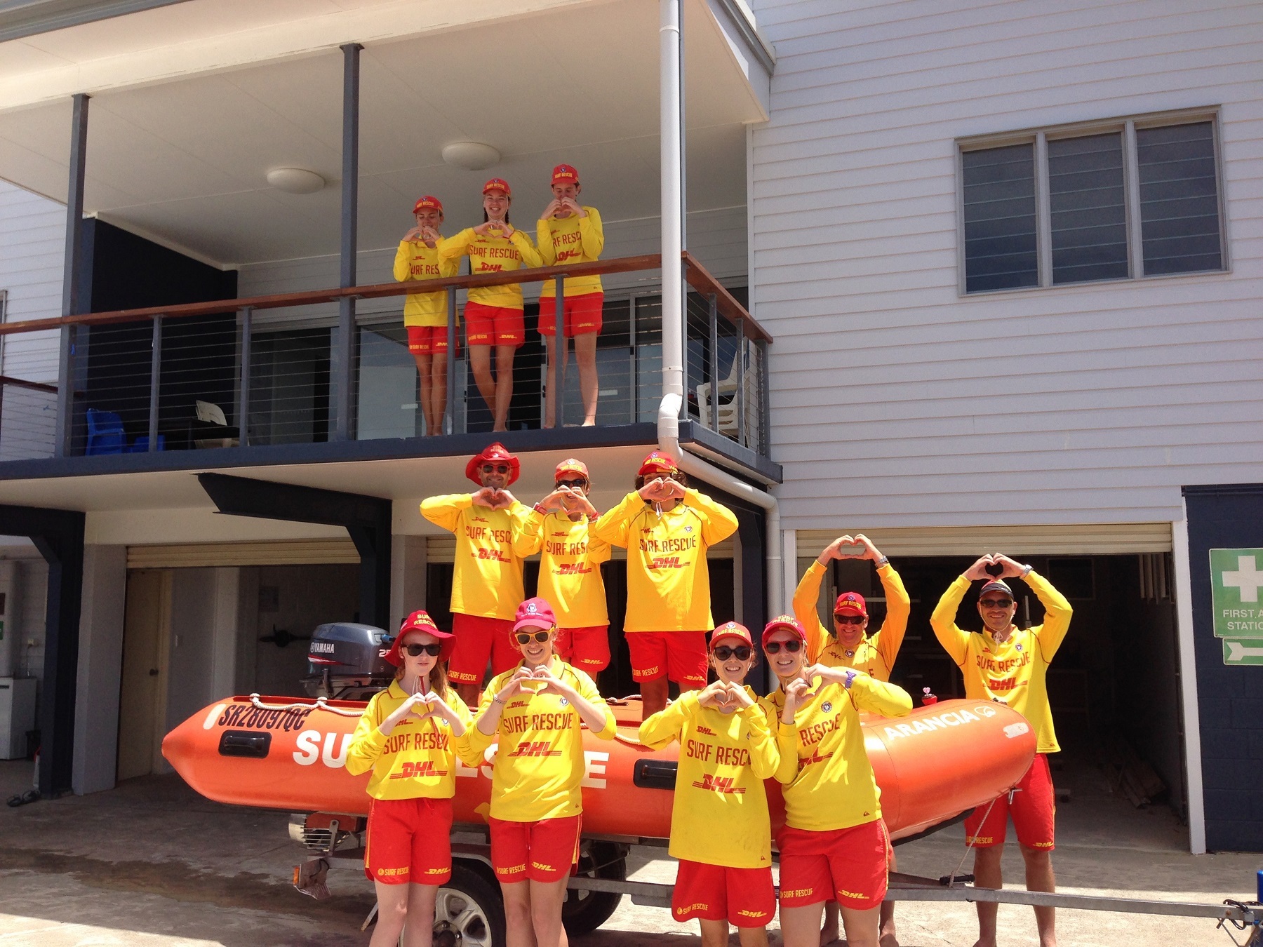 Bribie lifesavers celebrate a century of sun, sand and saving lives