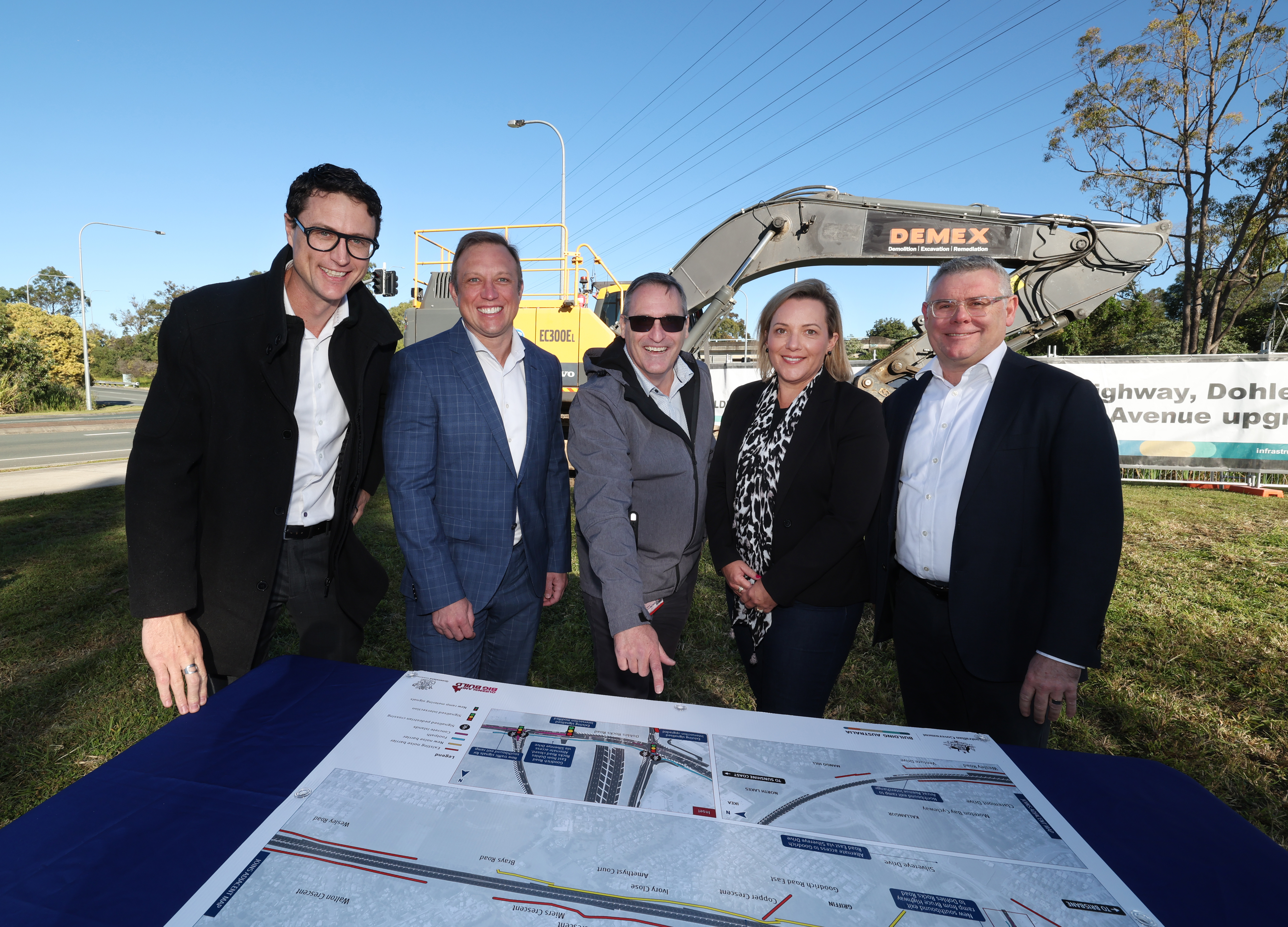 Work starts on new highway ramps