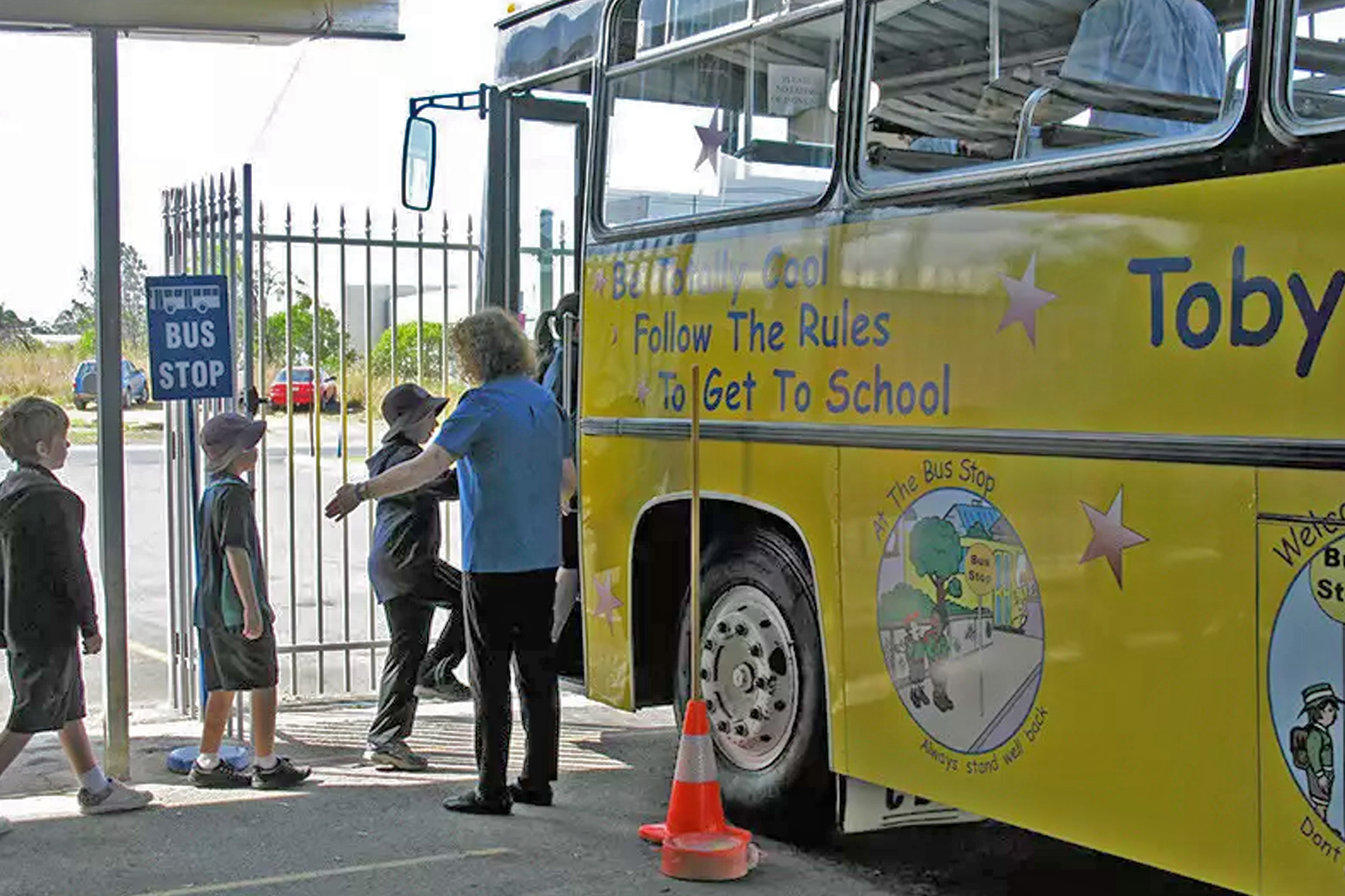 Free bus safety program for kids