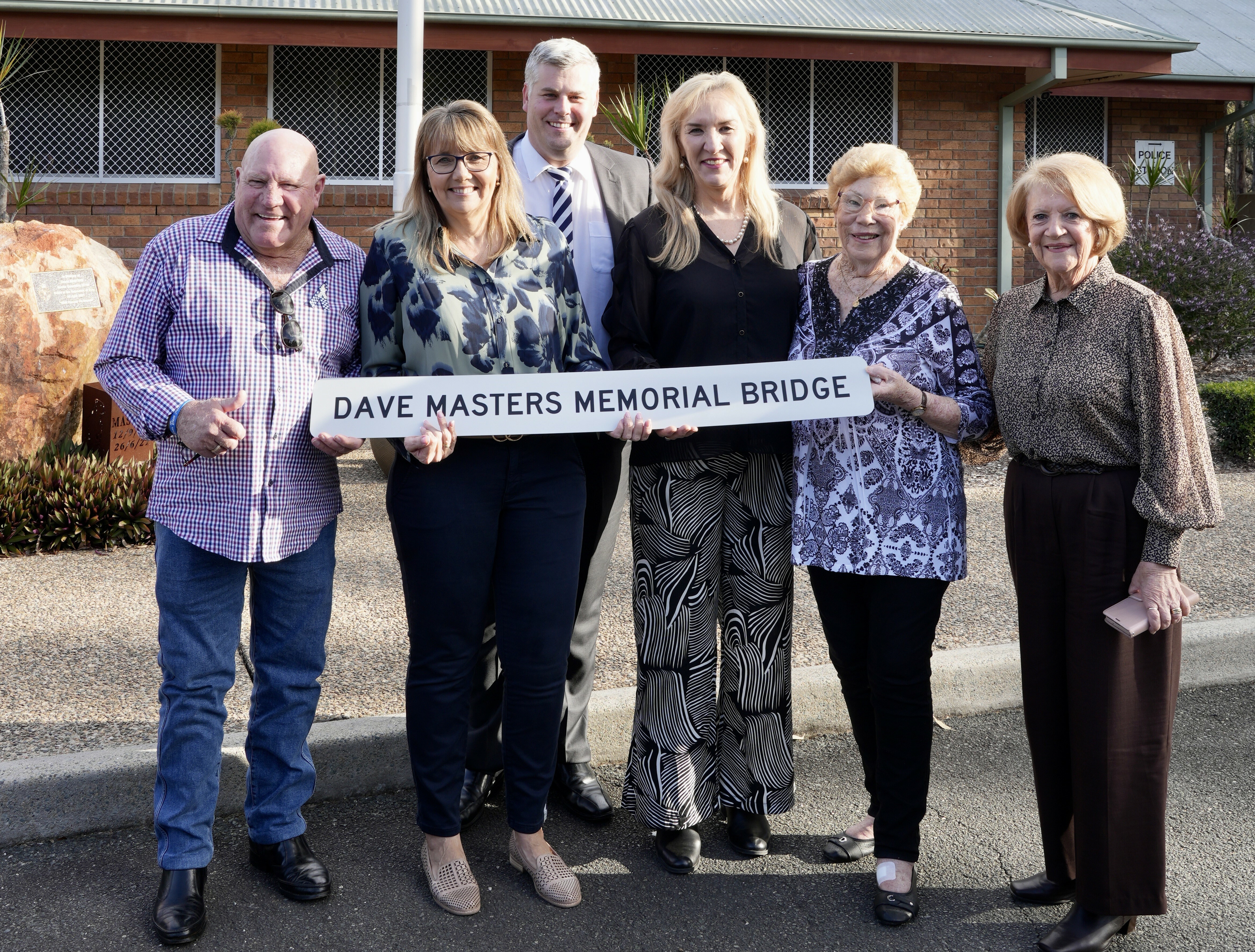 Overpass tribute to Dave Masters