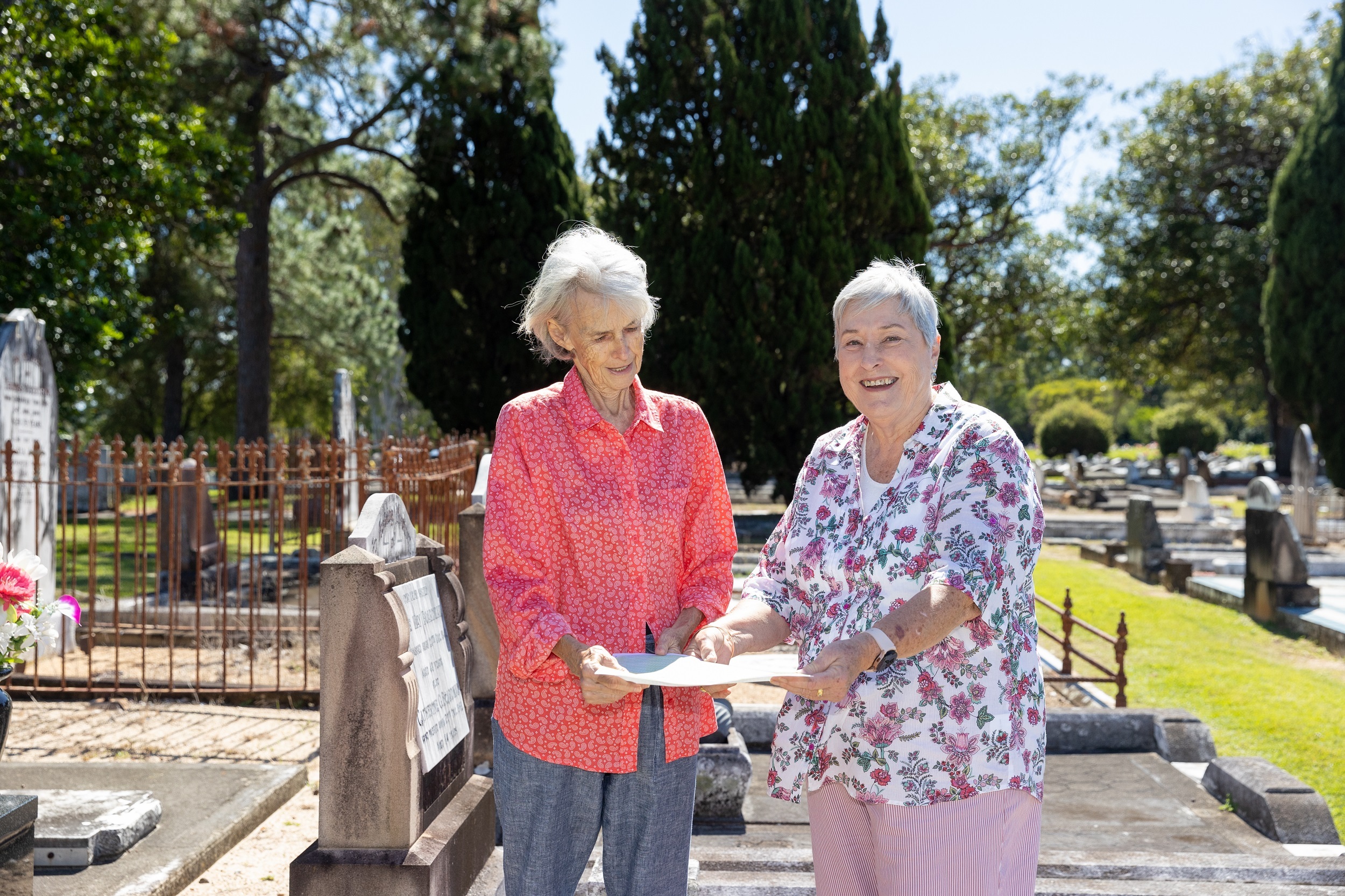 ‘Not so spooky’ cemetery tour