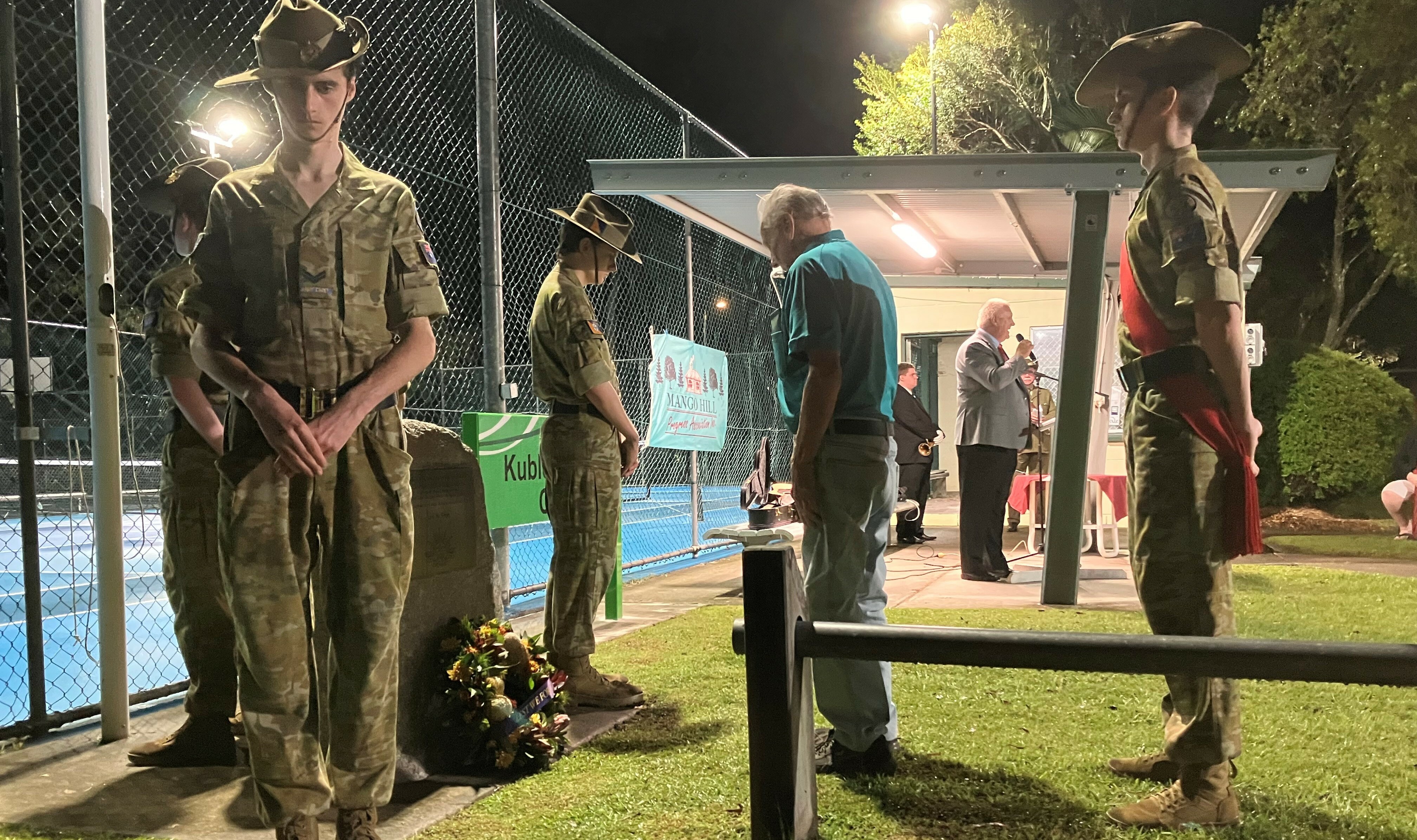 Mango Hill pays tribute to Anzacs