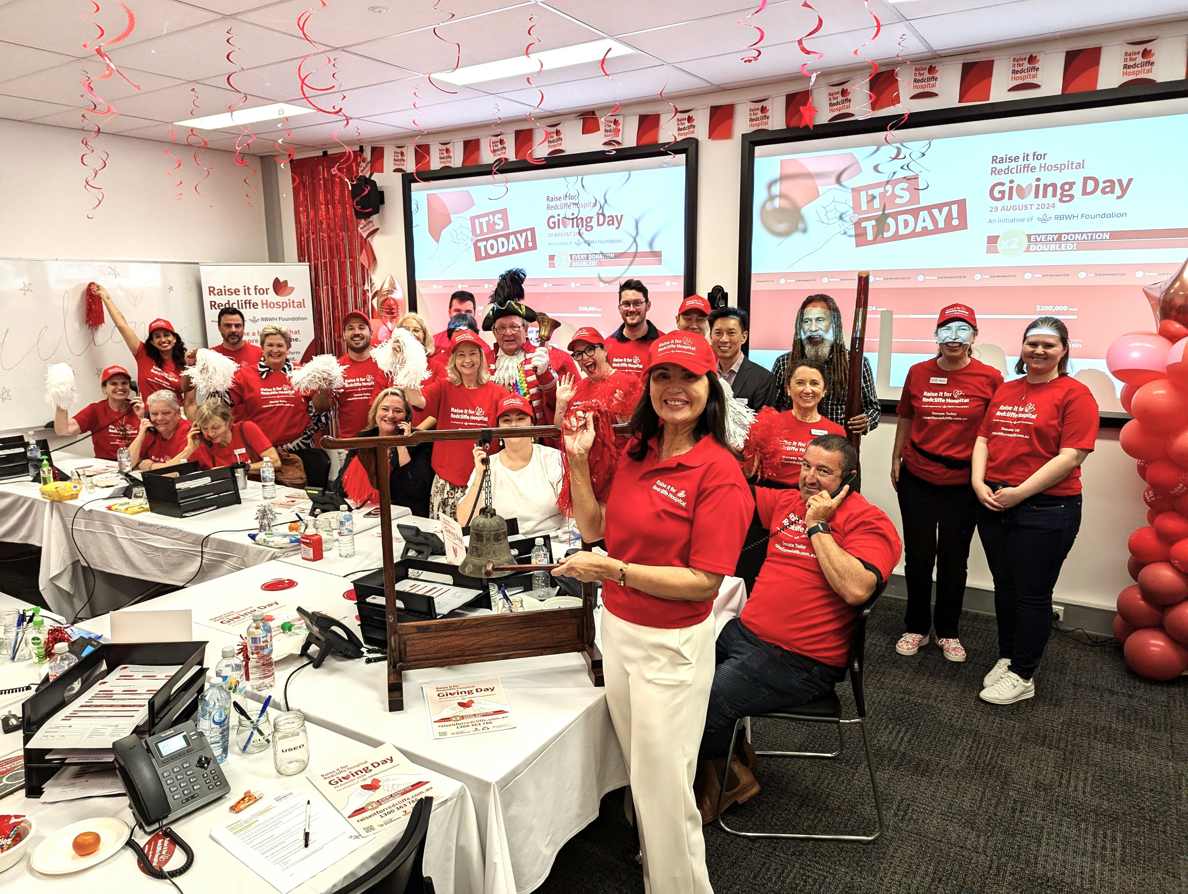Raise it for Redcliffe Hospital Giving Day success