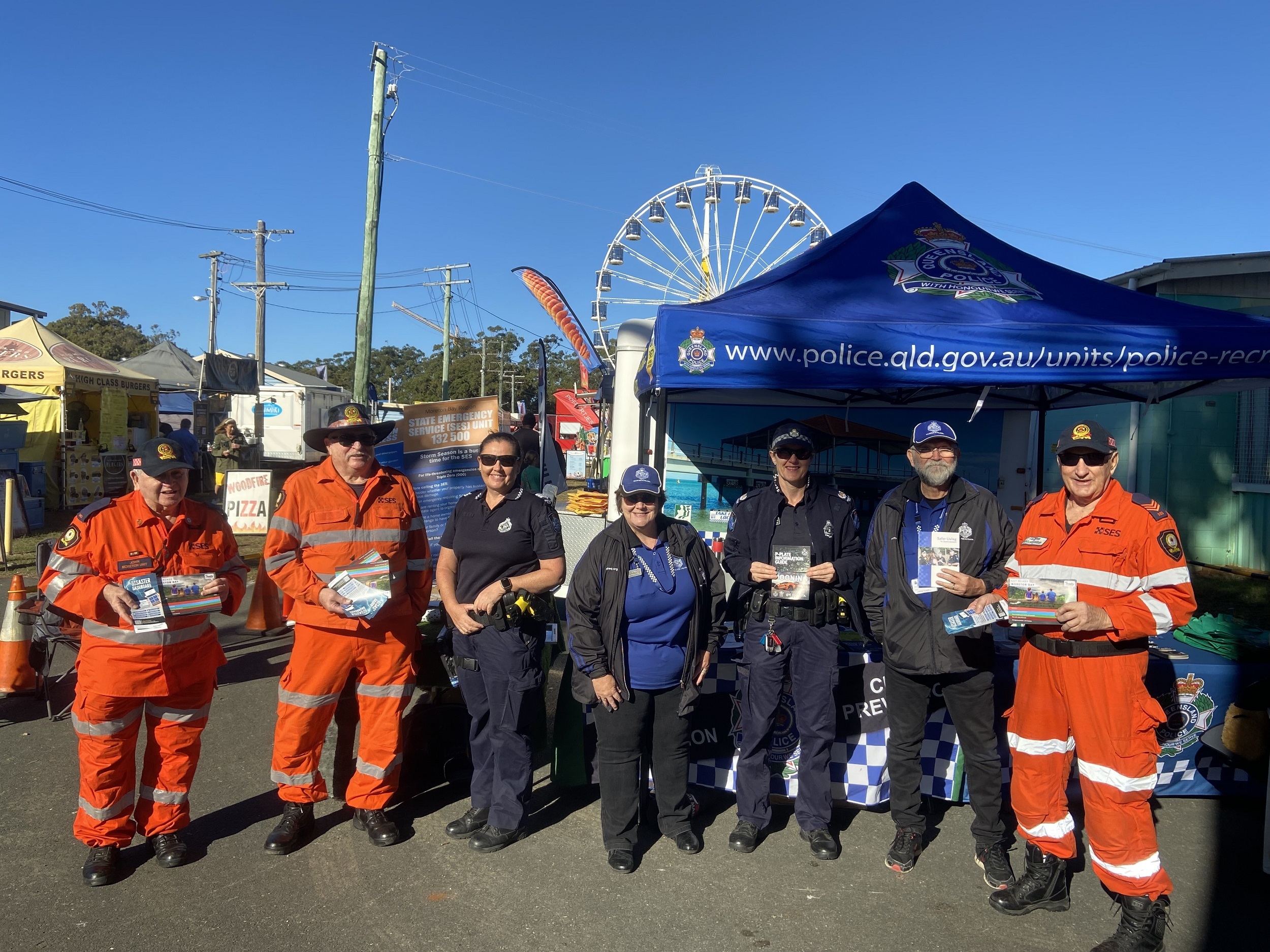 SES, police join forces at Redcliffe Show