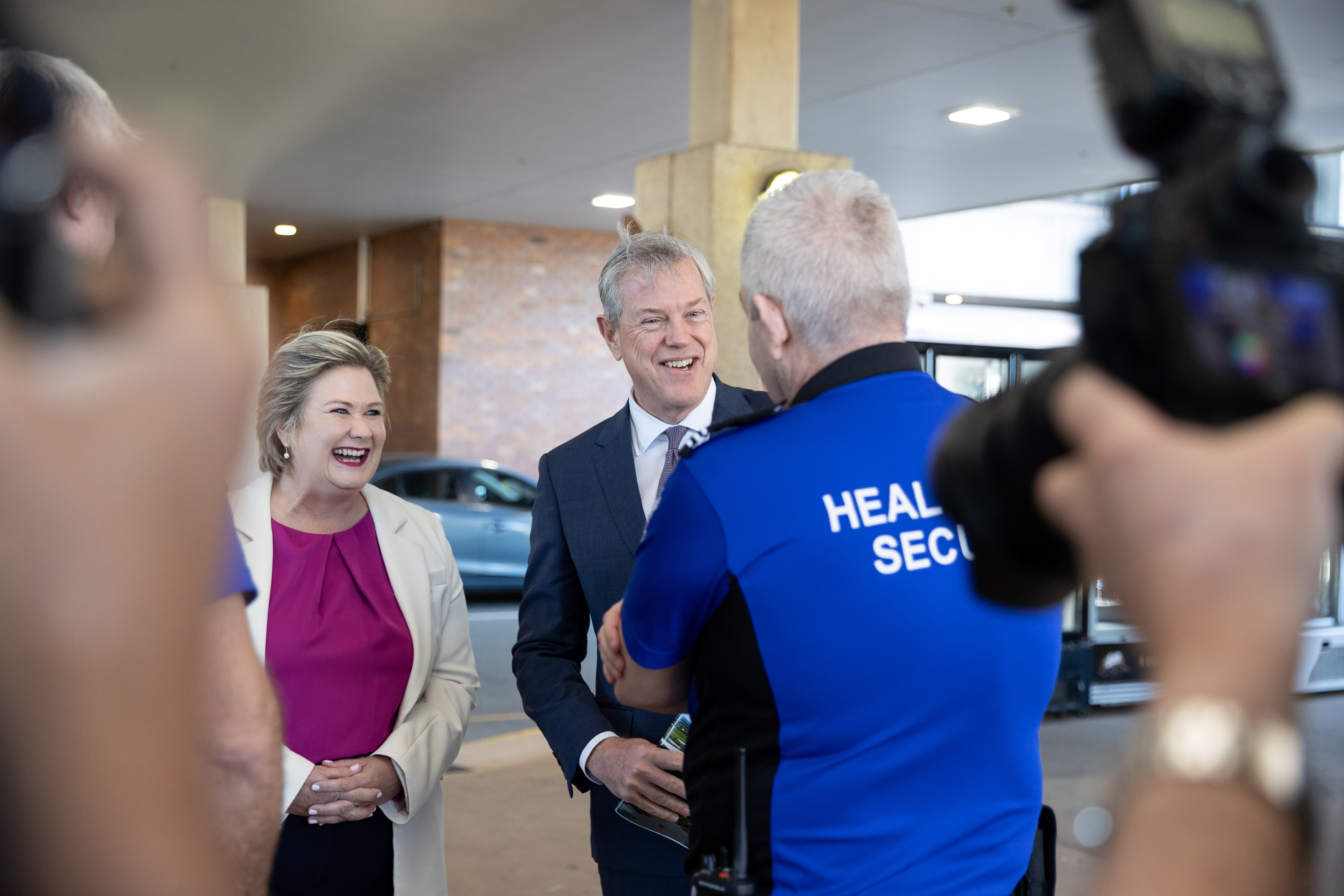 Health Minister on safety and redevelopment at Redcliffe Hospital