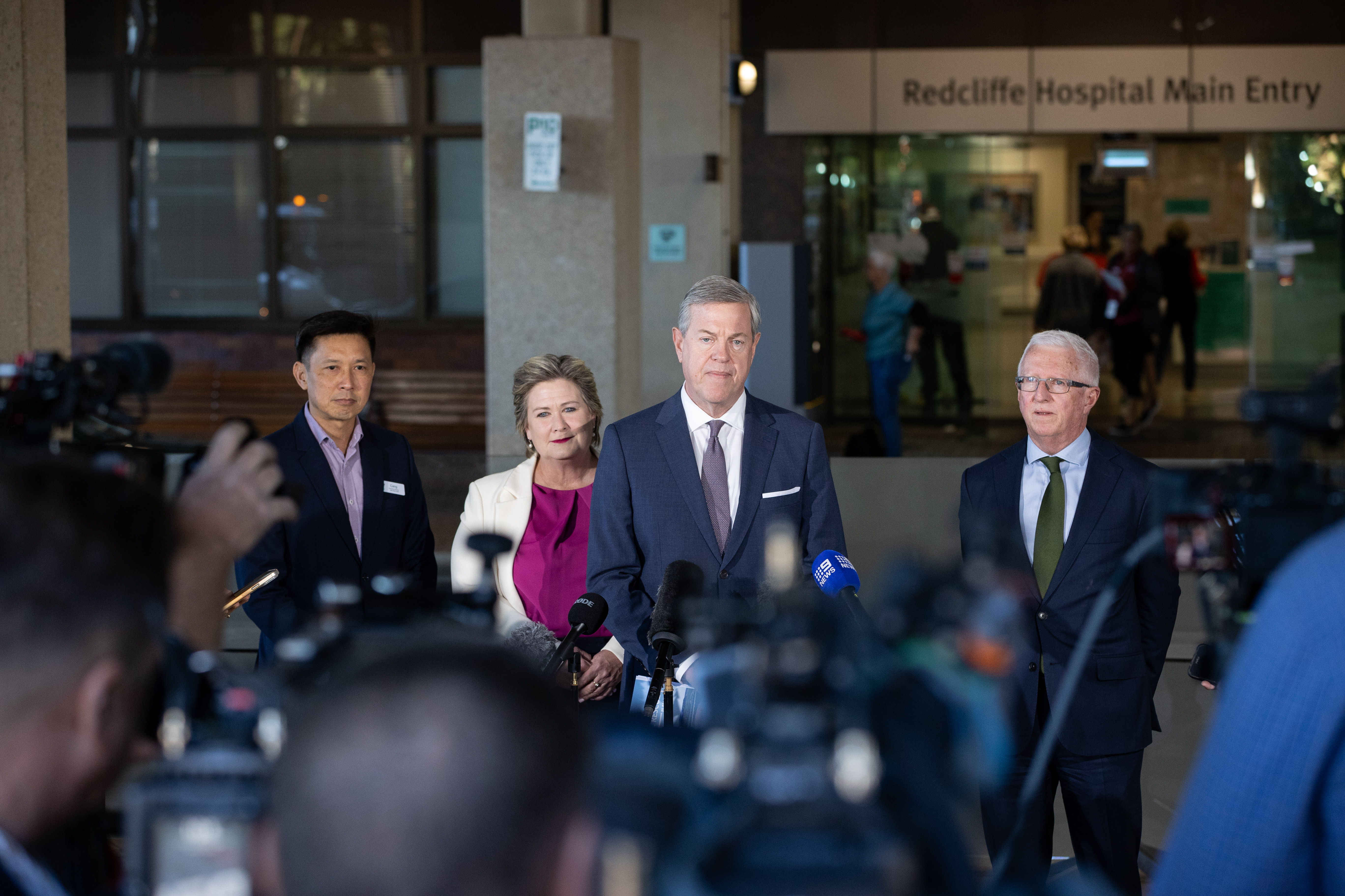 Health Minister on safety and redevelopment at Redcliffe Hospital