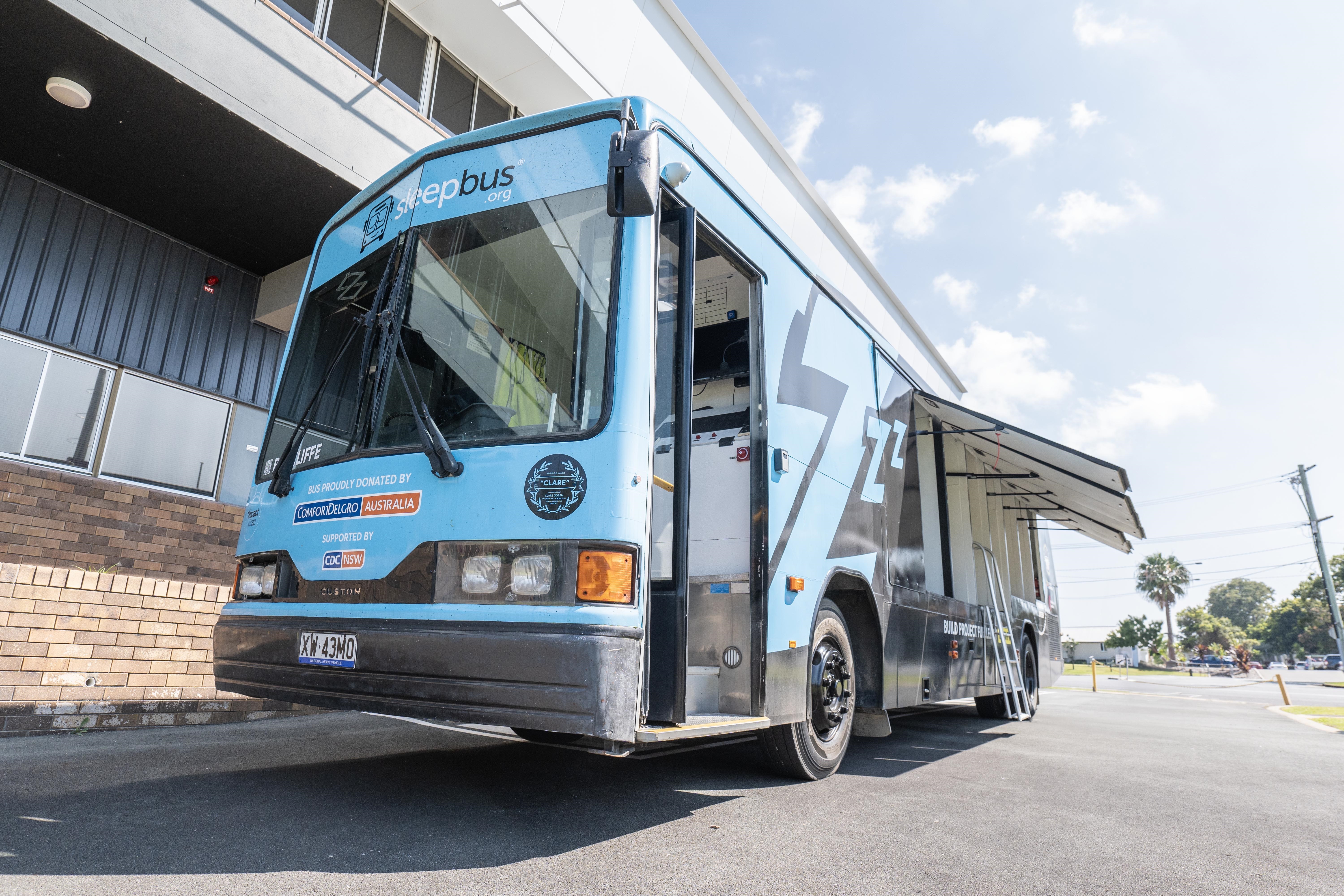 New sleepbus rolls in to Moreton Bay