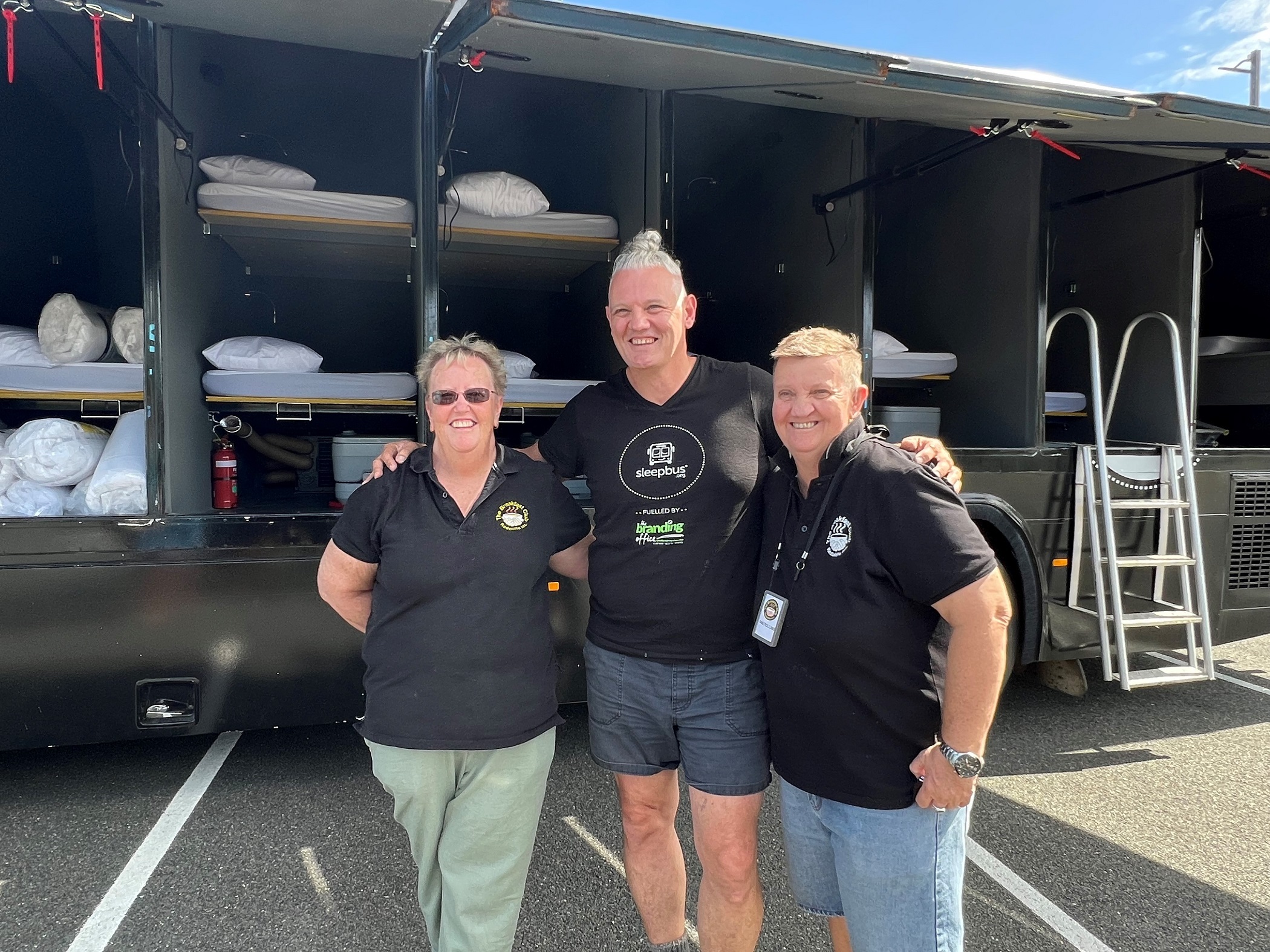 Redcliffe's first glimpse at sleepbus