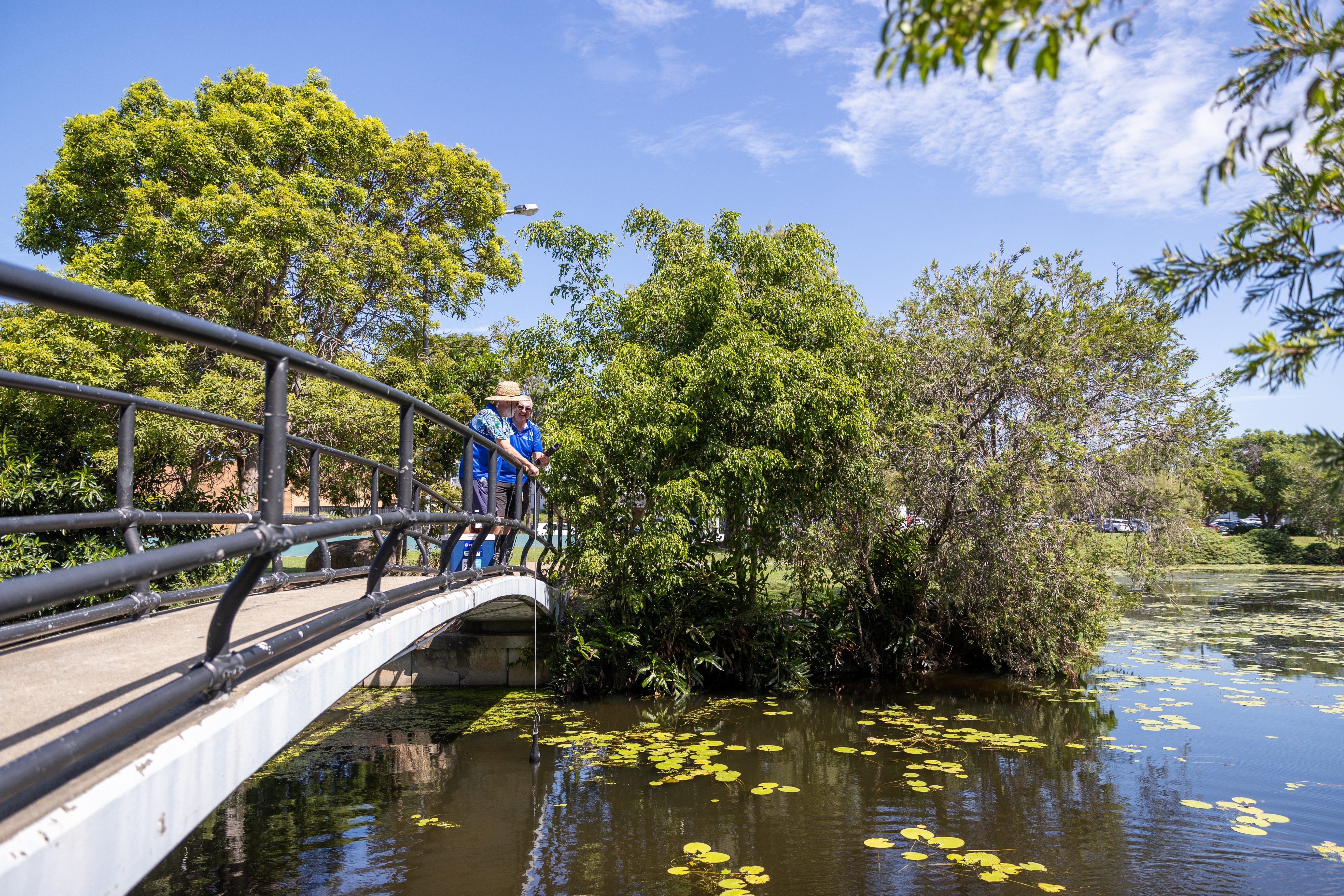 Rotarians ‘adopt’ Redcliffe waterway