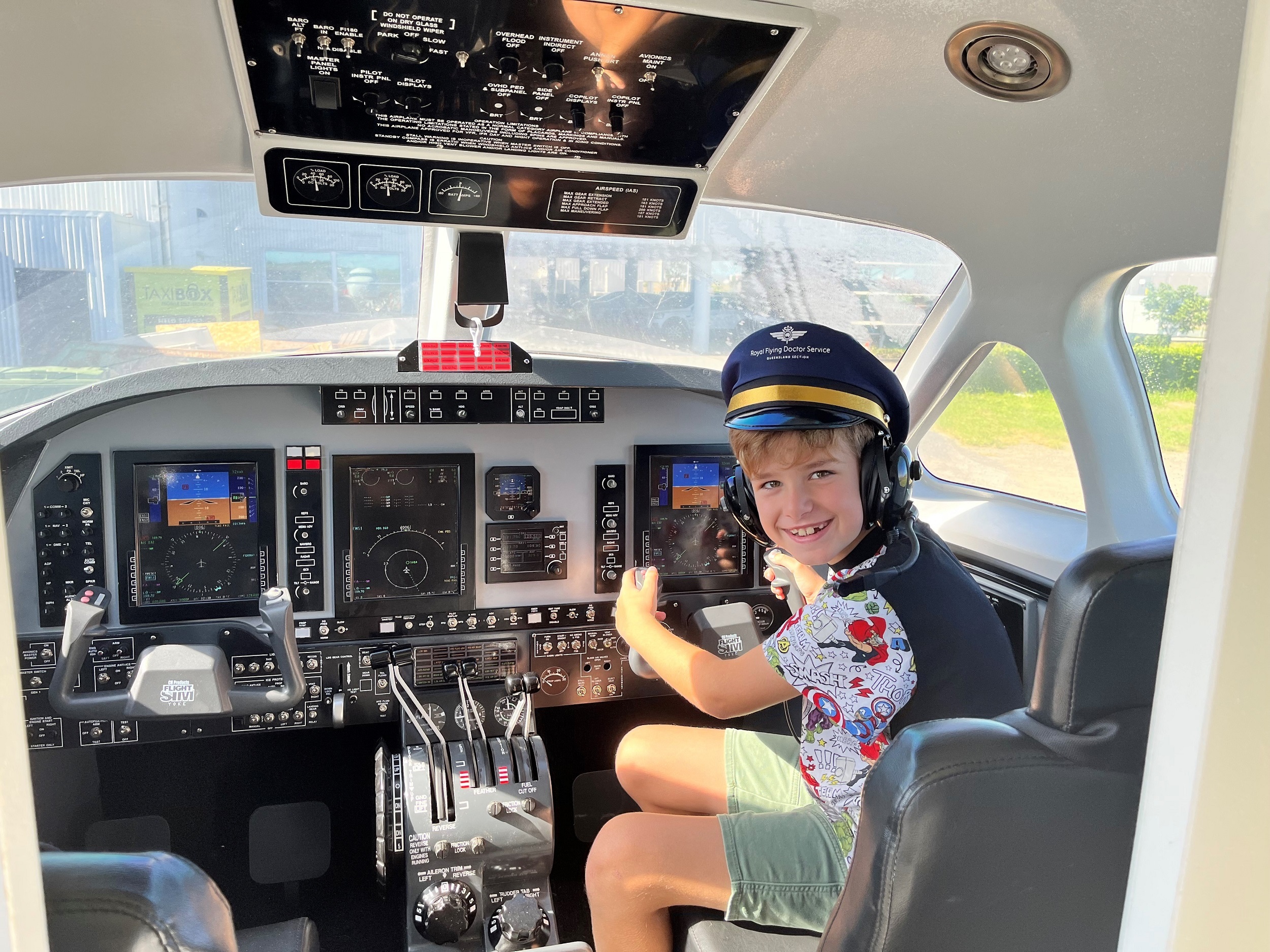 Check out Royal Flying Doctor Service aircraft simulator