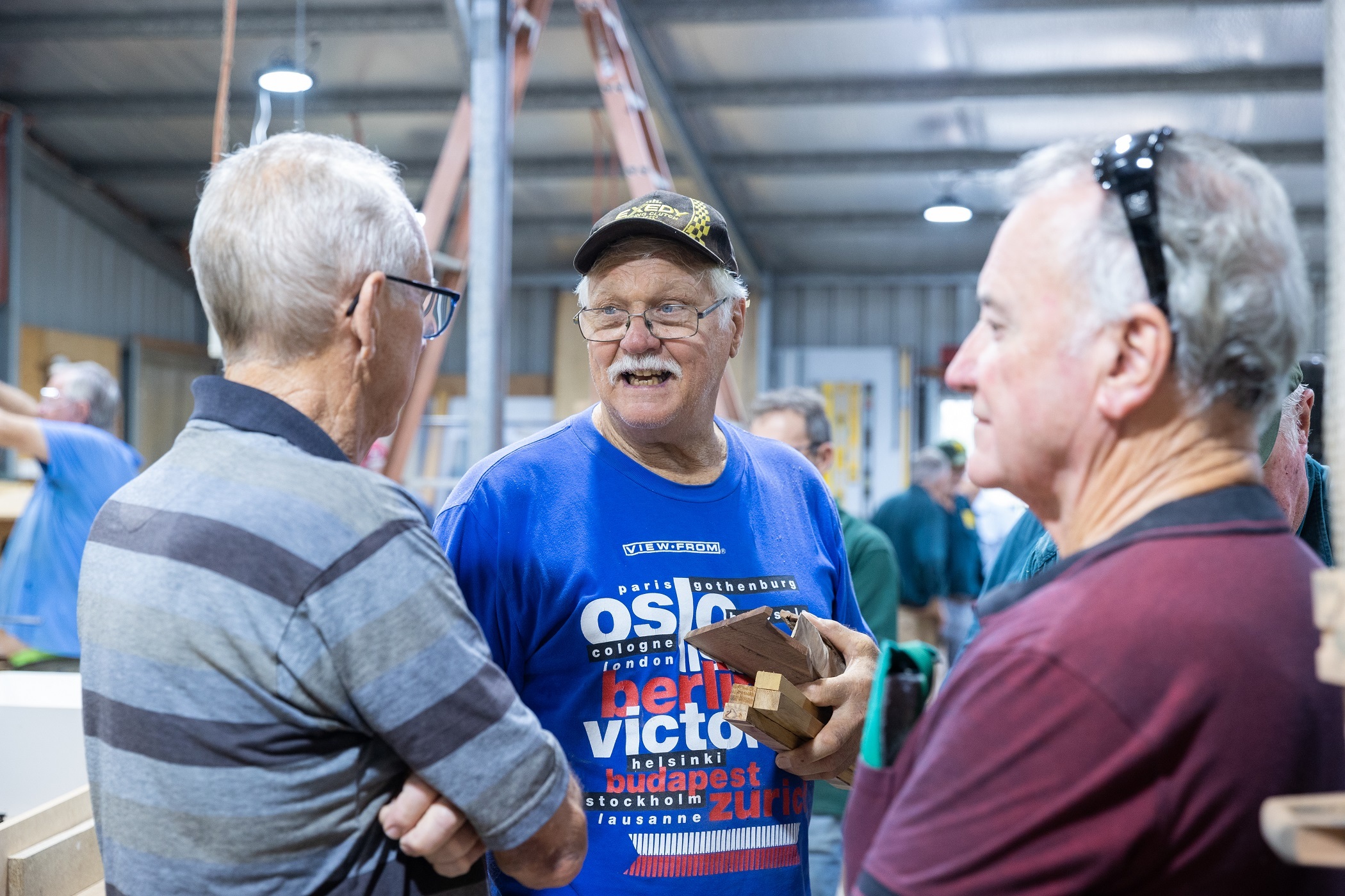 Shed helps men build new friendships