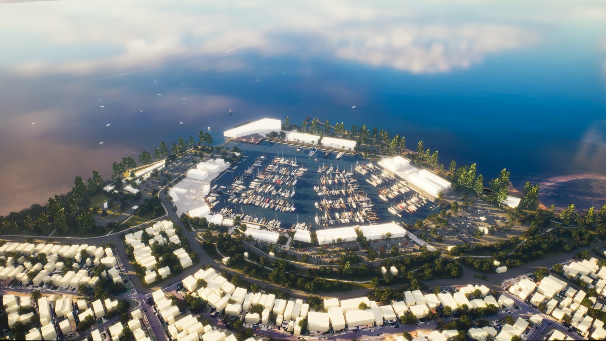 New harbour plan seeks 'middle ground'