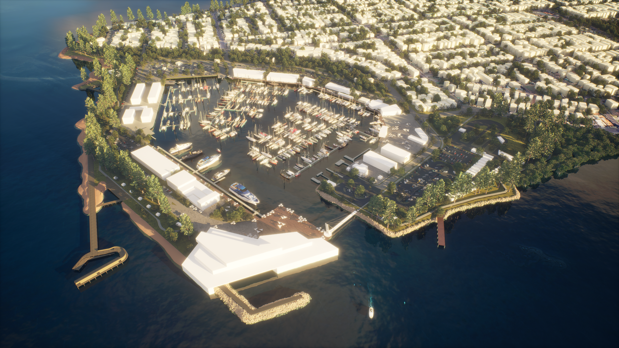New harbour plan seeks 'middle ground'