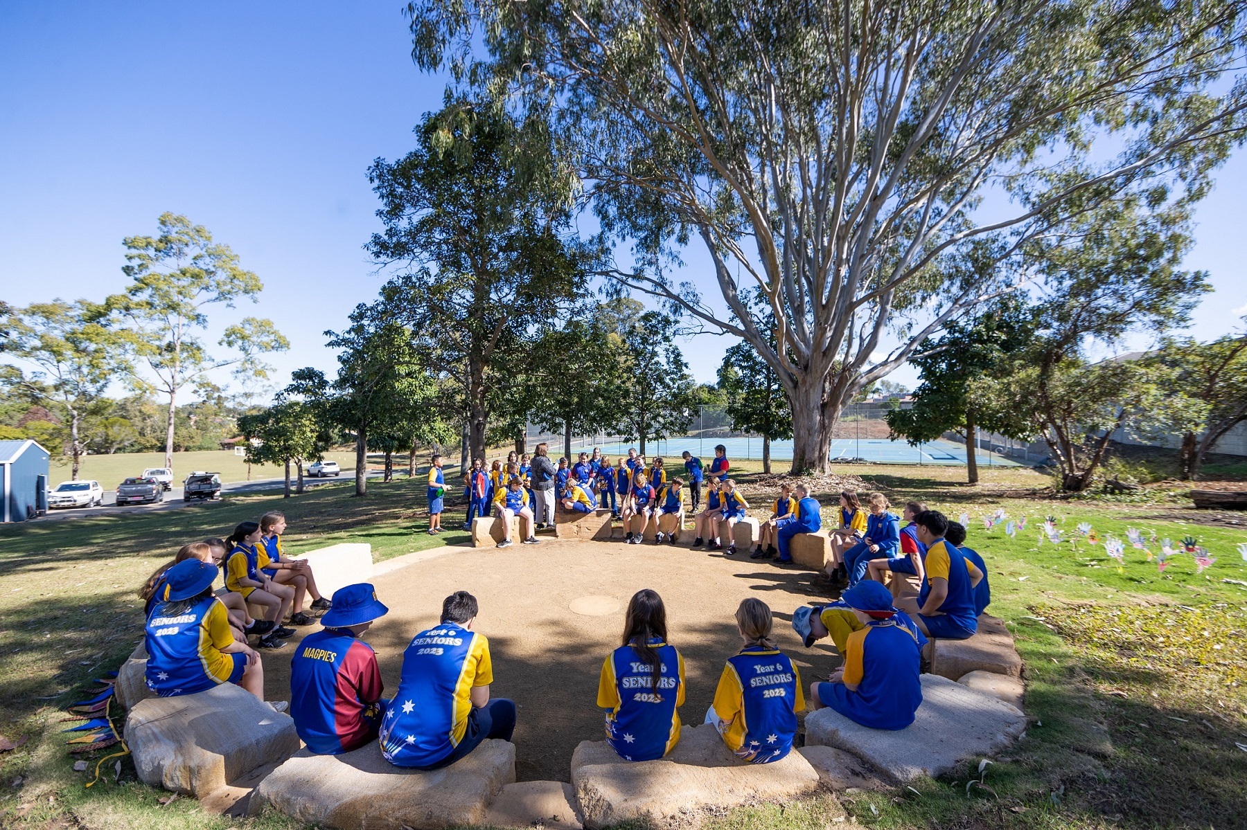 Students celebrate NAIDOC Week with new yarning circle