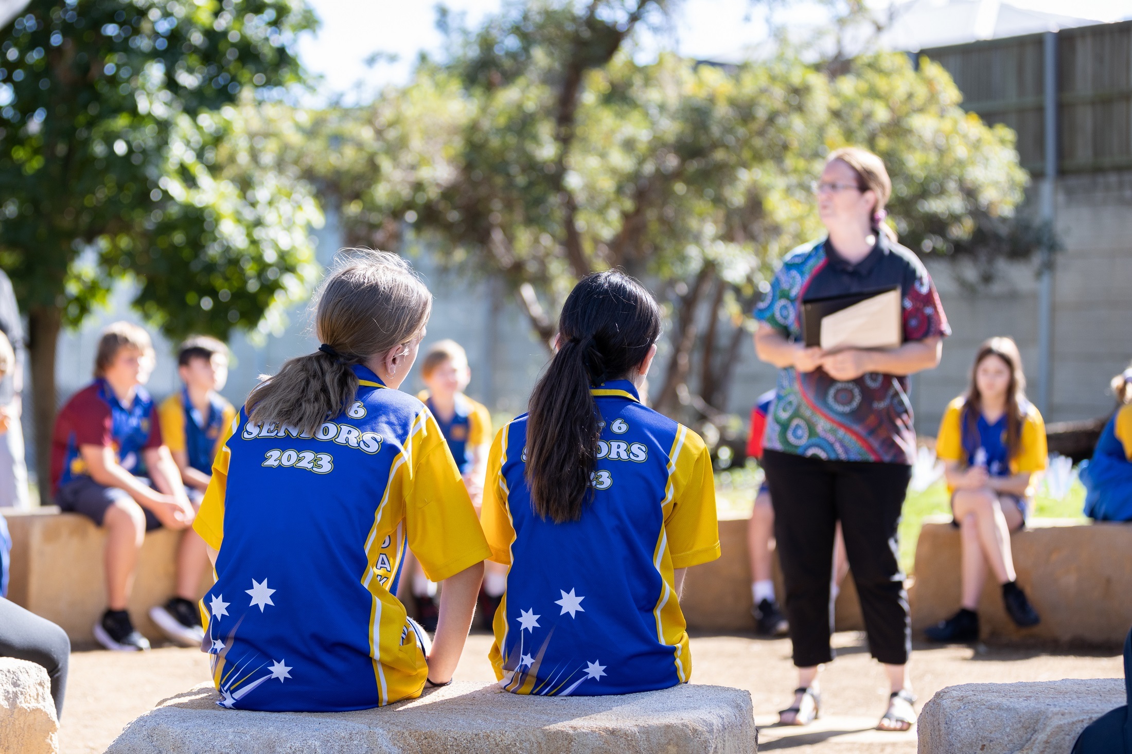 Students celebrate NAIDOC Week with new yarning circle