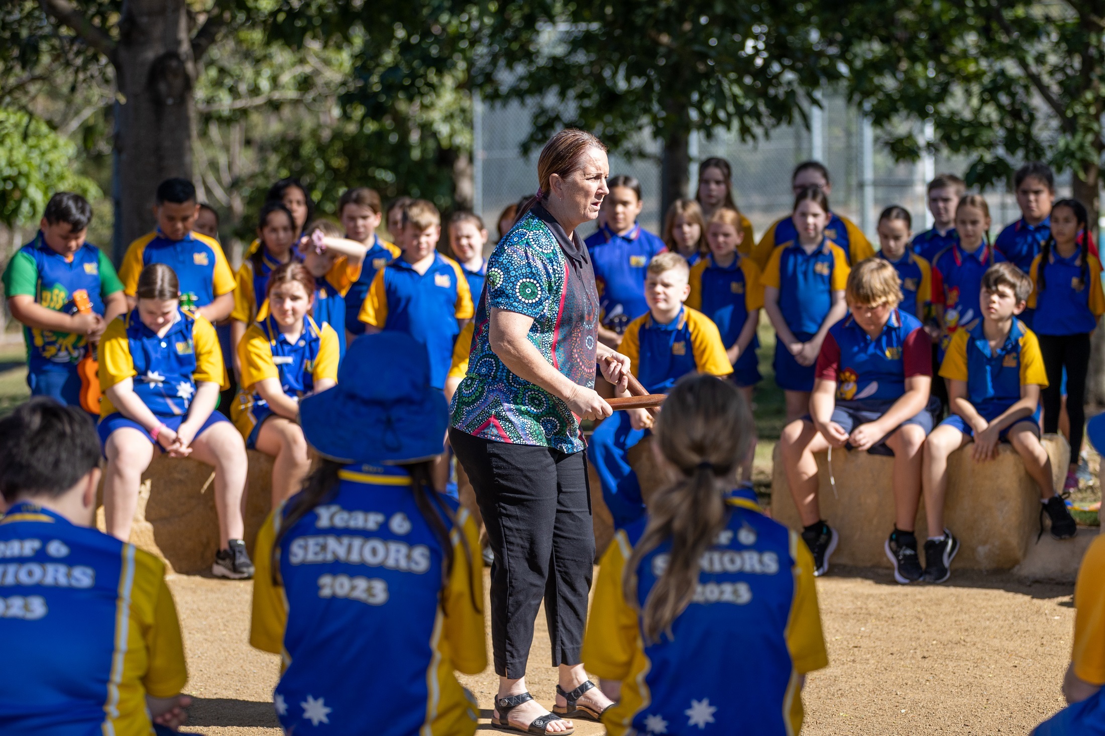 Students celebrate NAIDOC Week with new yarning circle