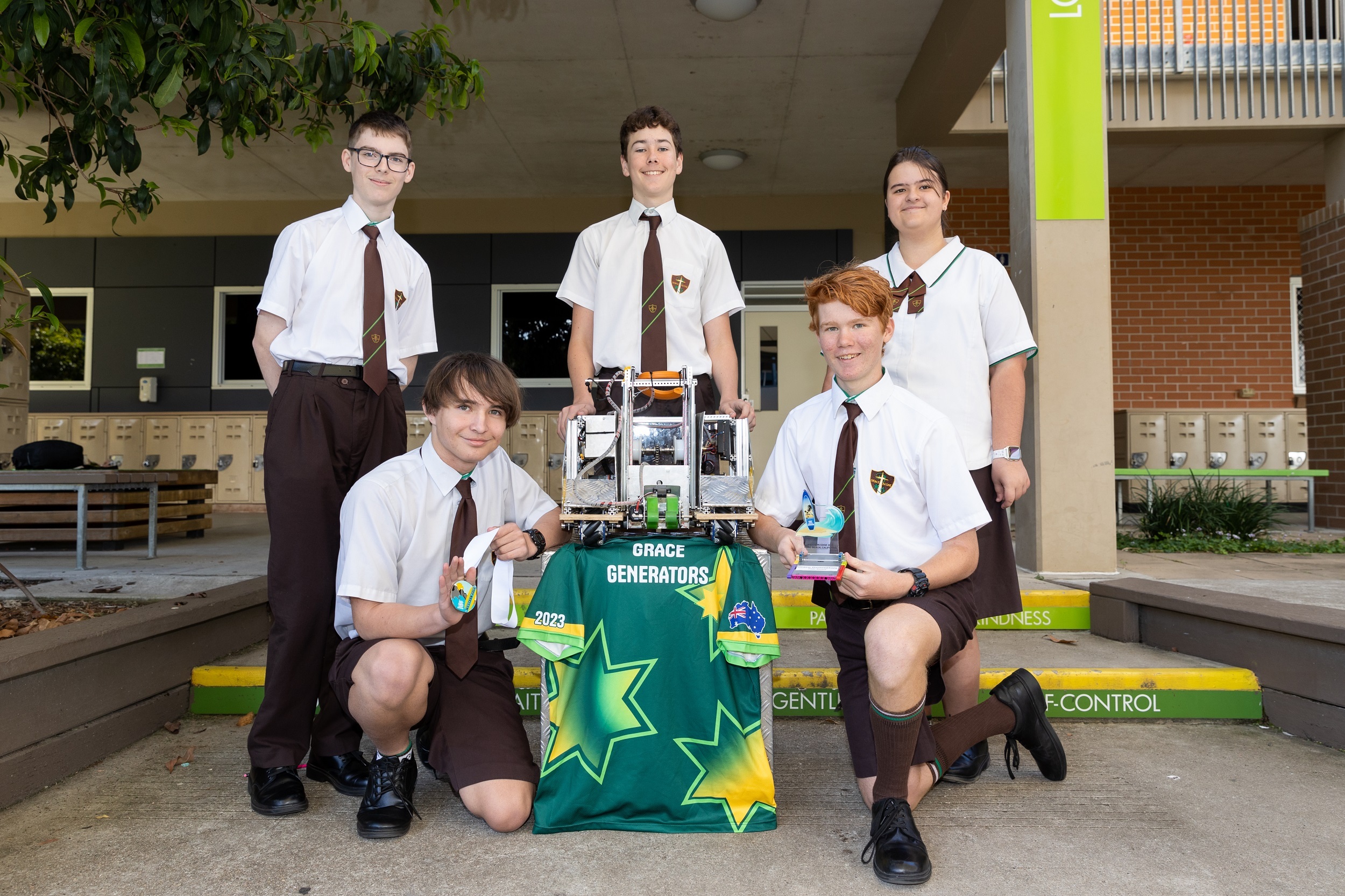 Big win at robotics competition