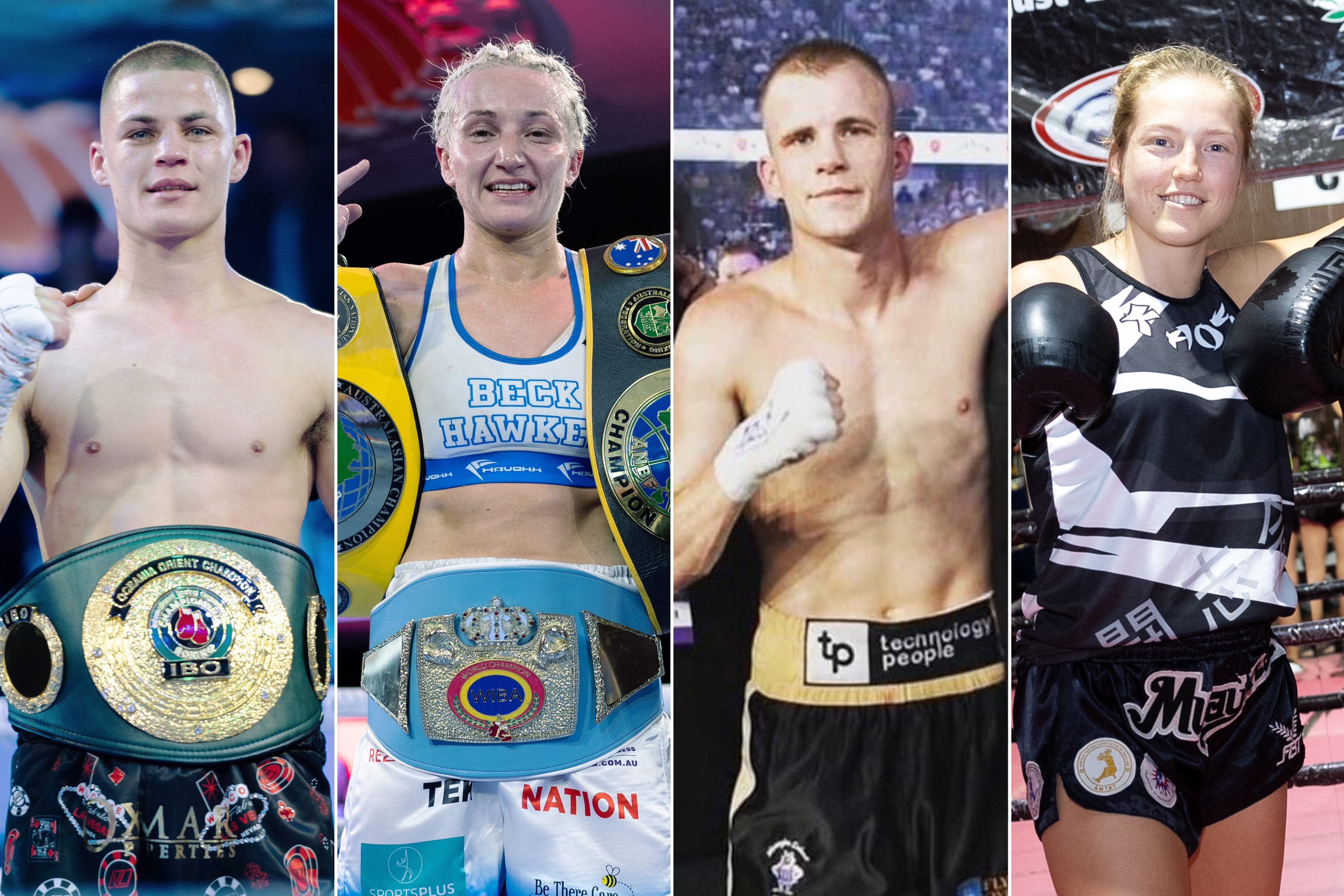 Ring stars fighting their way to top