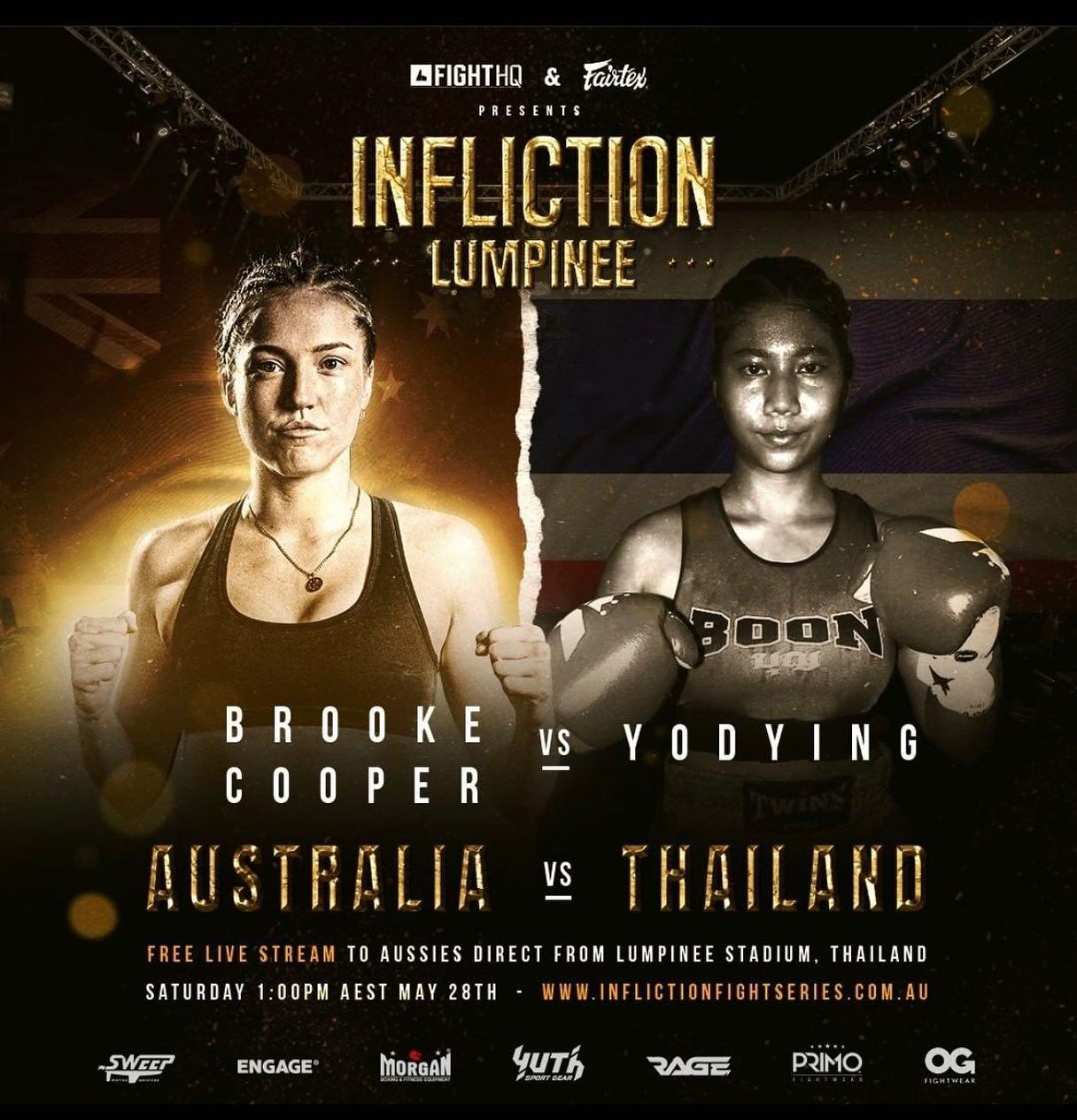 Brooke's battle in home of muay thai