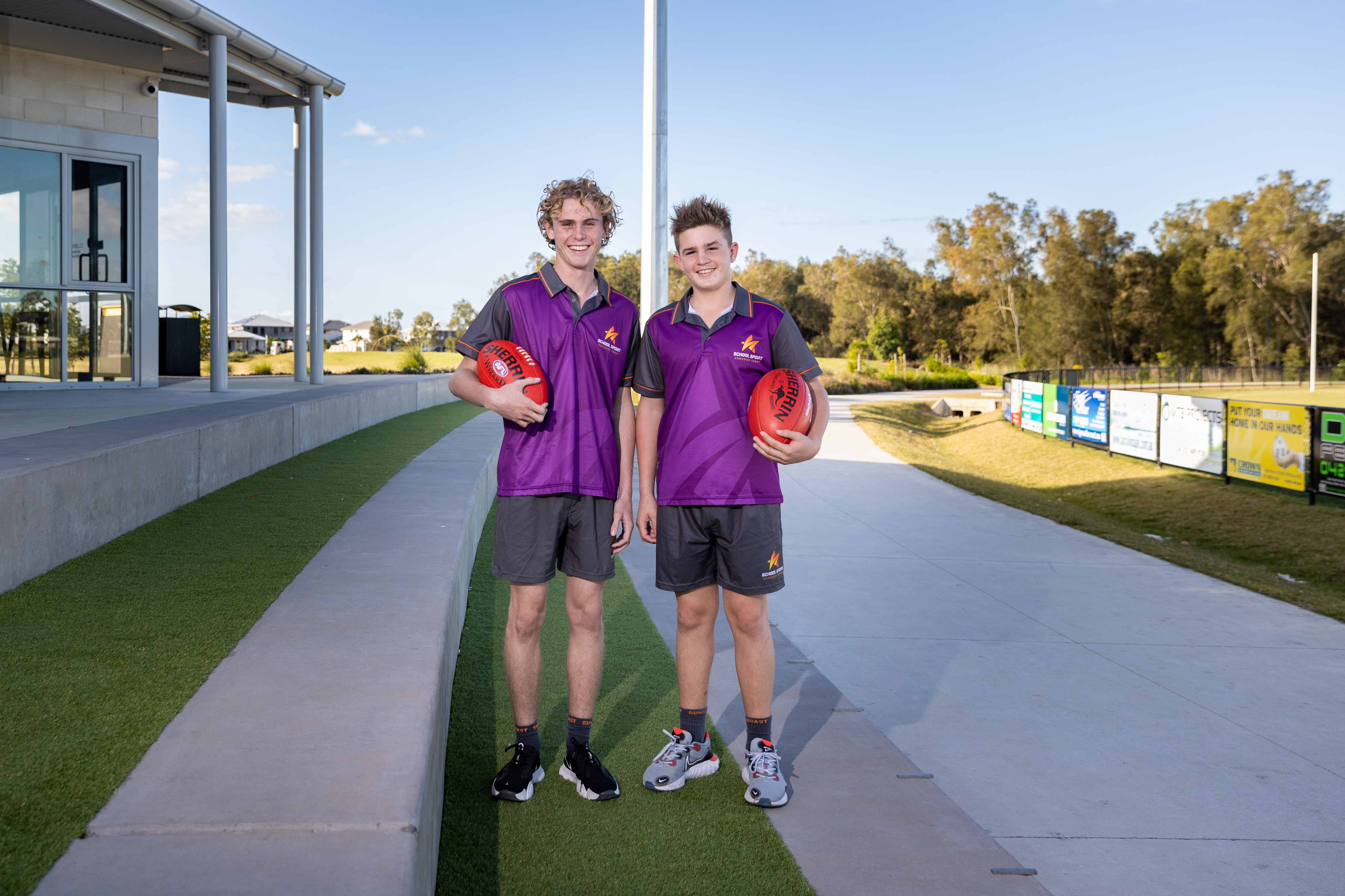 Brothers following in famous father's footsteps