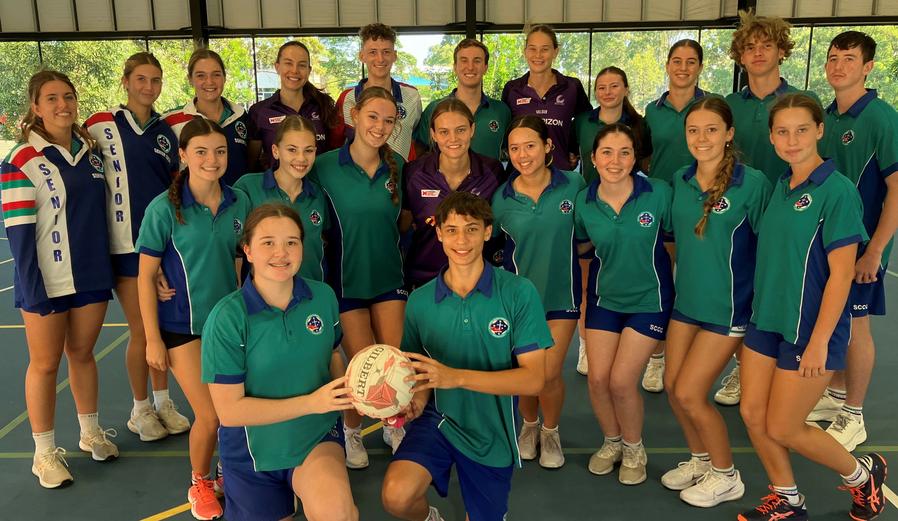 Firebirds stars go back to school