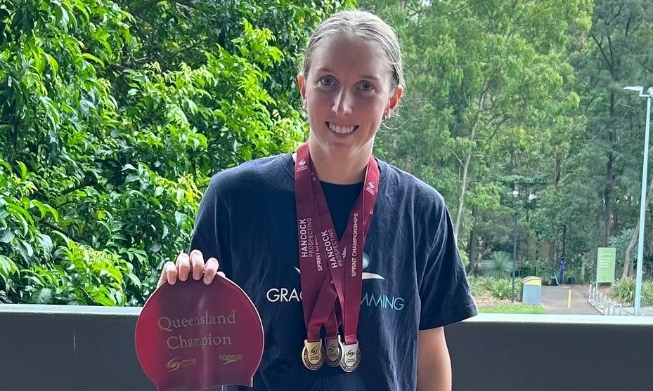 Lily lands medal hat-trick