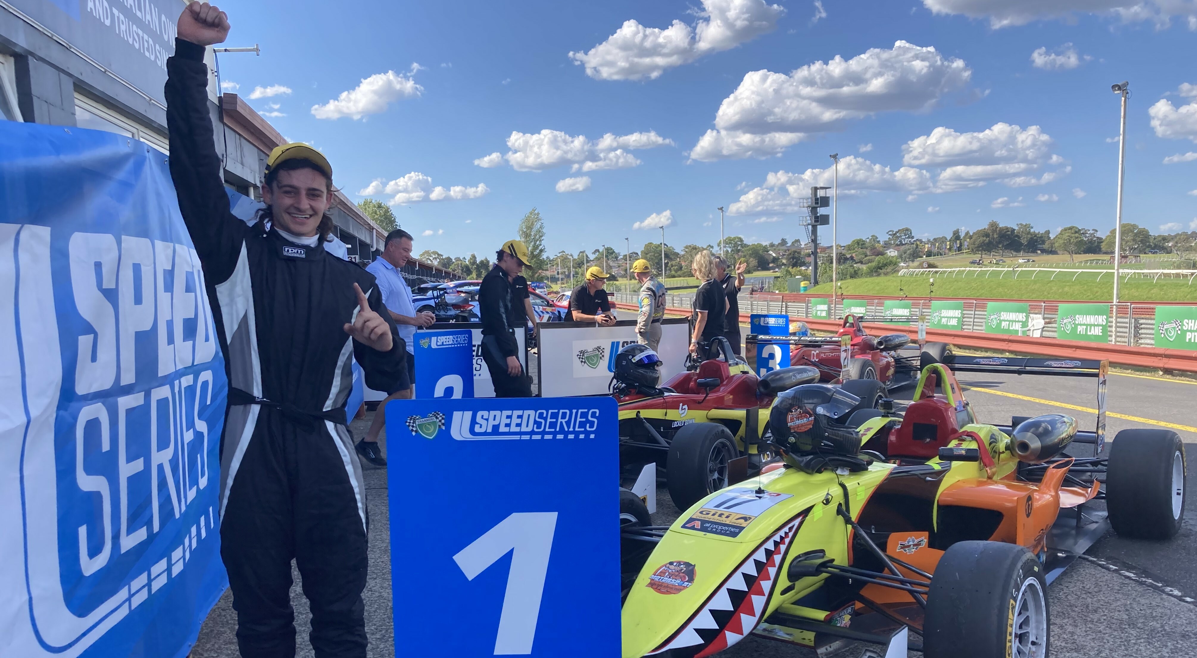 Redcliffe racer's stunning